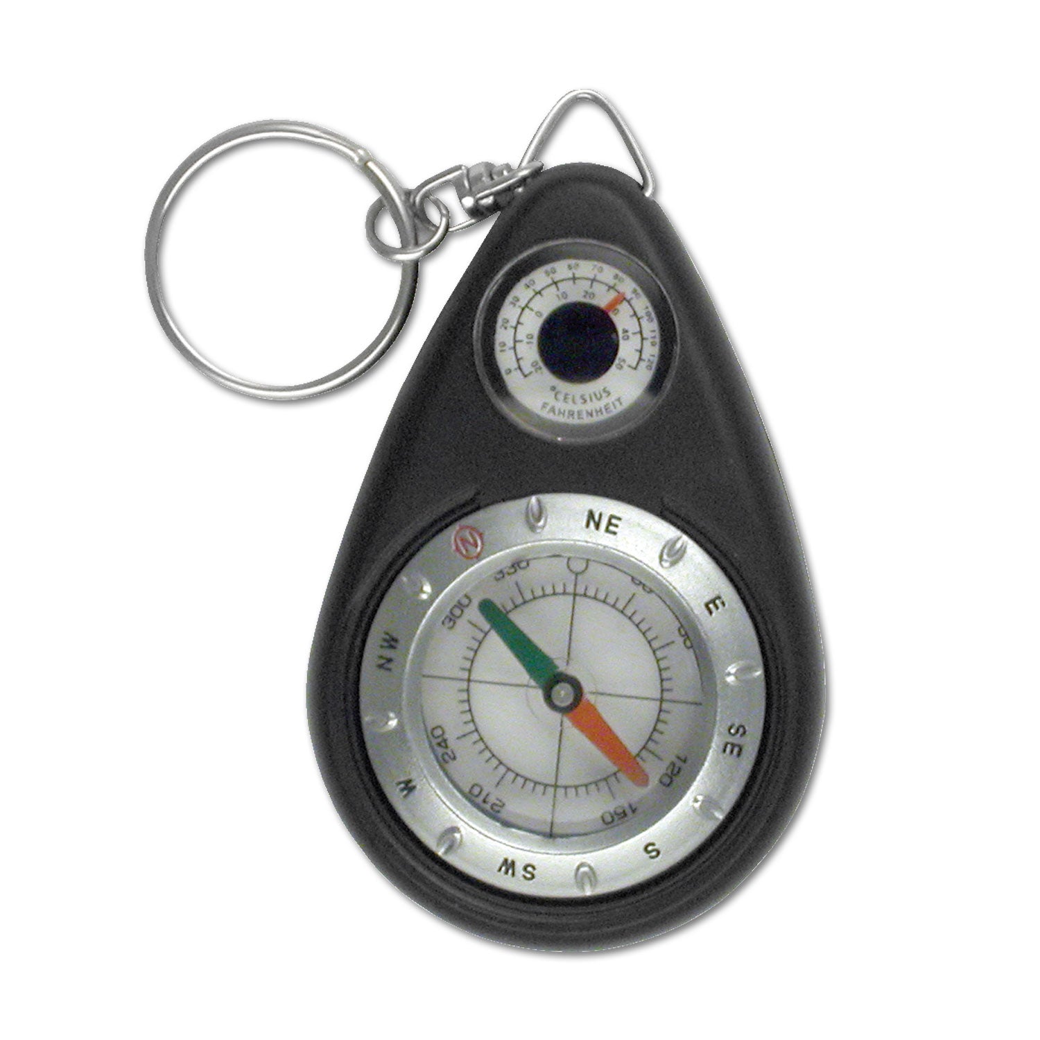 BladesUSA - Compass Key Chain with Thermometer - CS-177 | Property Room