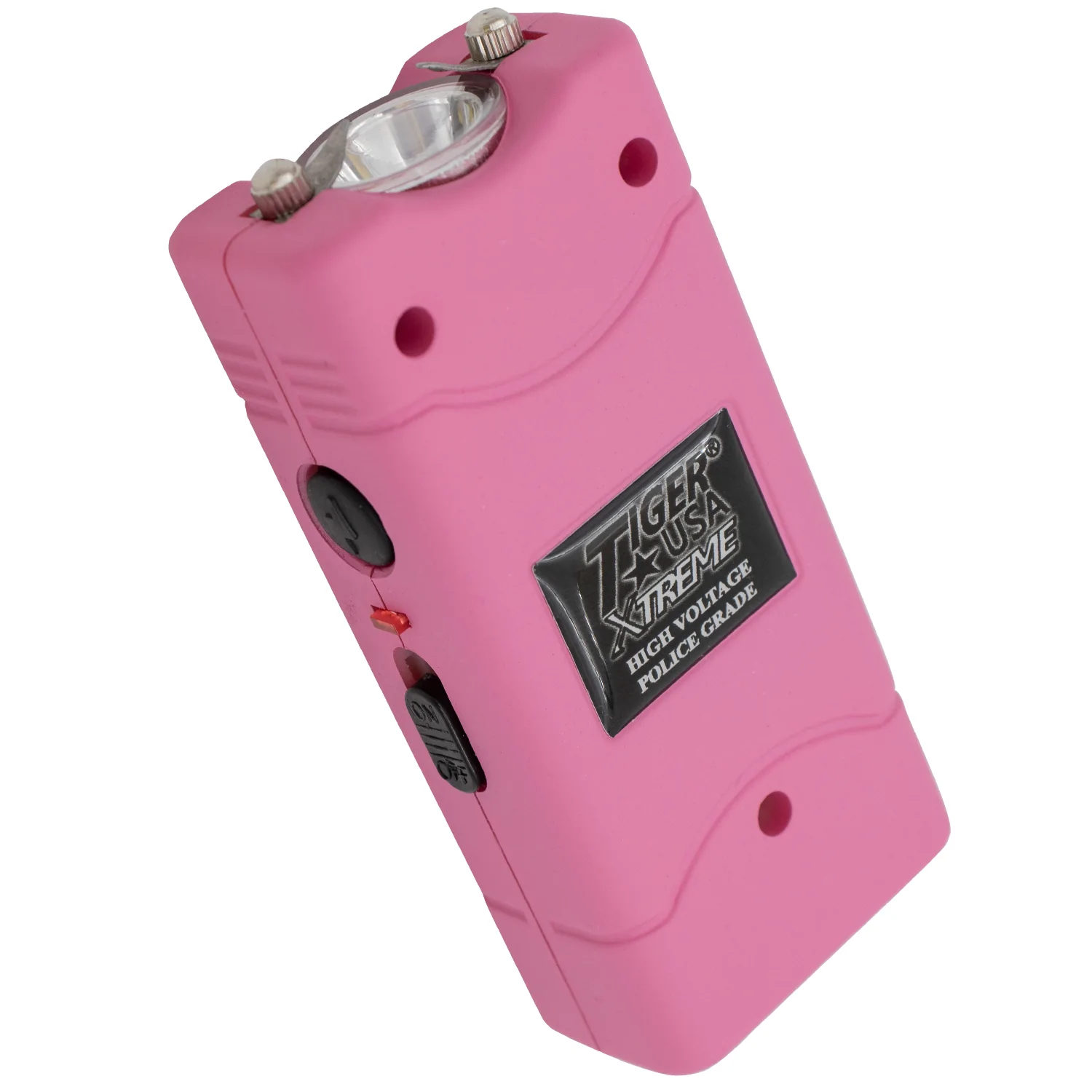 Pink Small Quantum Tiger USA Xtreme Stun Gun 96V | Property Room