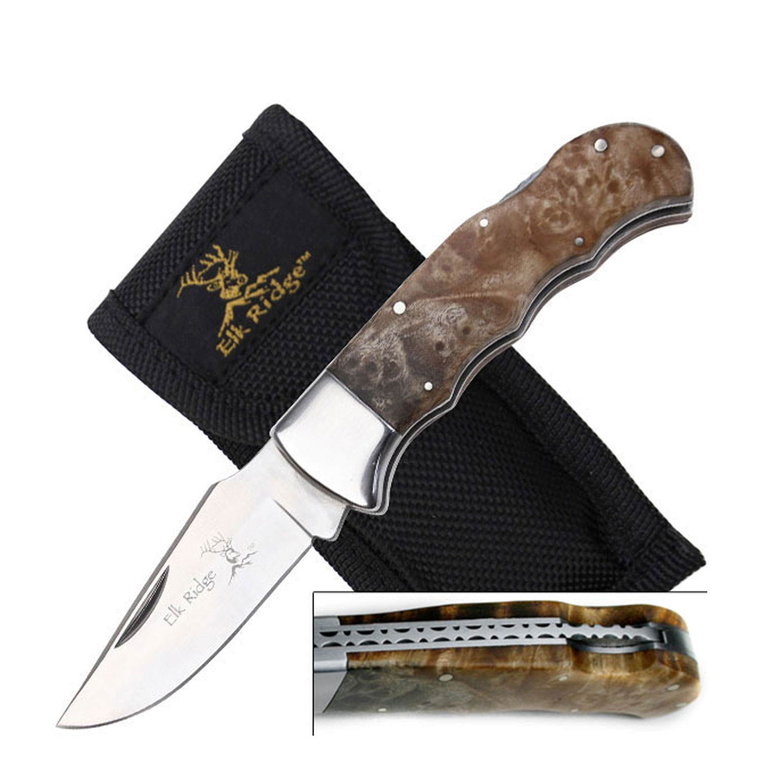 Elk Ridge - Folding Knife - Gentleman's Knife - ER-138 | Property Room