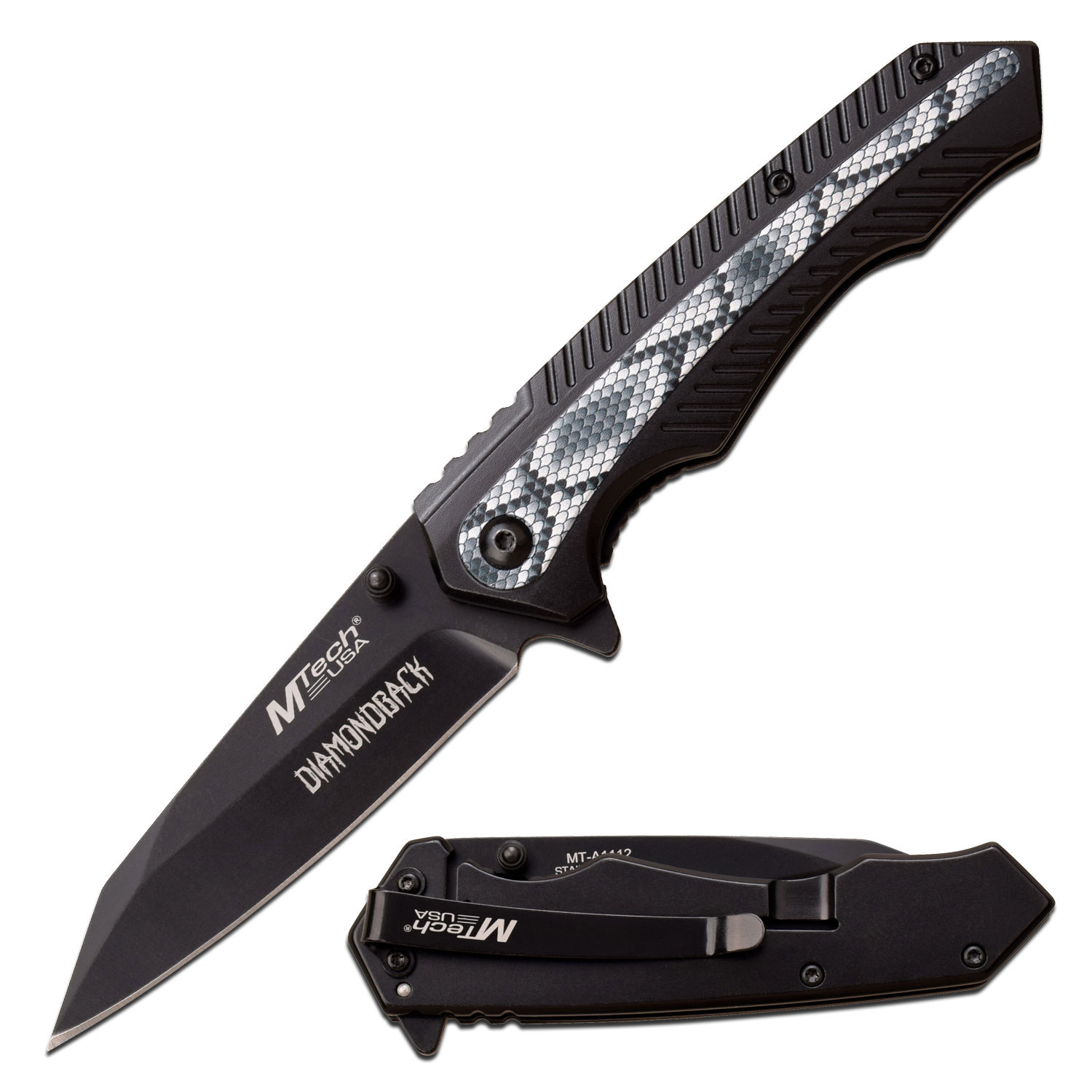 MTech USA - Spring Assisted Knife - MT-A1112GY | Property Room