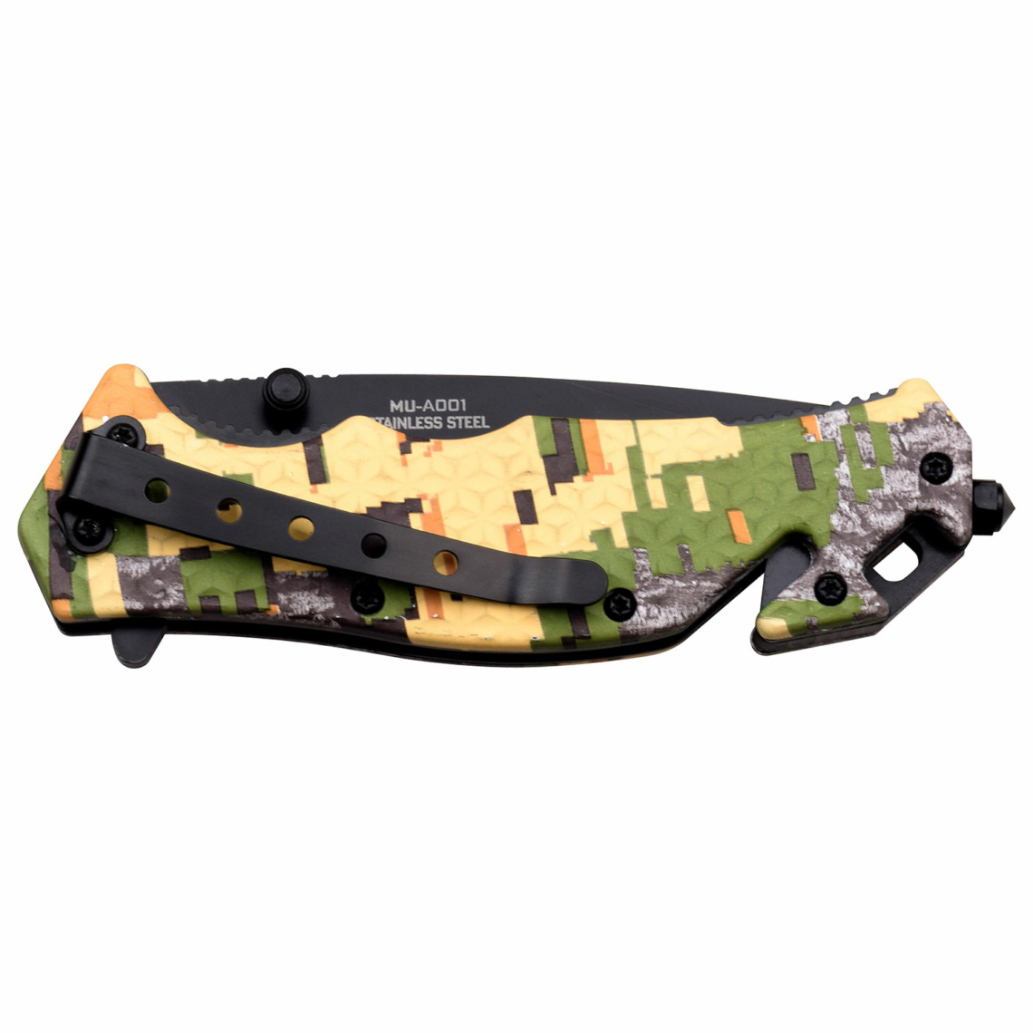 MASTER USA DIGI CAMO SPRING ASSISTED KNIFE | Property Room
