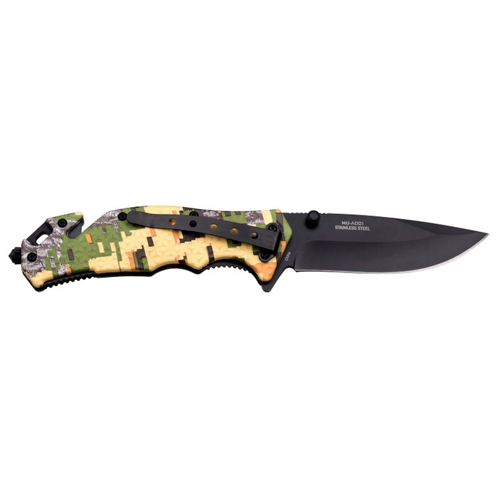 MASTER USA DIGI CAMO SPRING ASSISTED KNIFE | Property Room