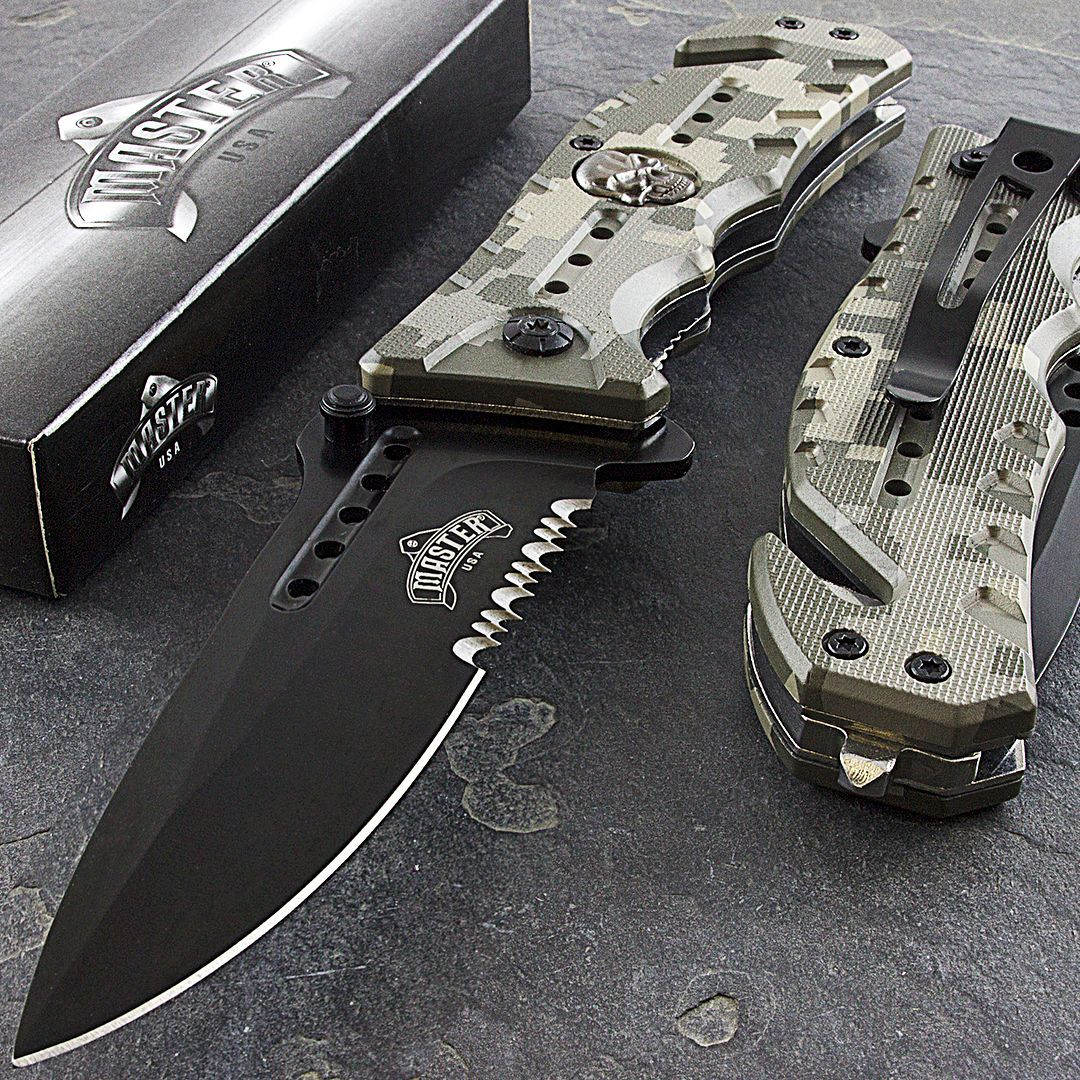 MASTER USA SPRING ASSISTED KNIFE | Property Room