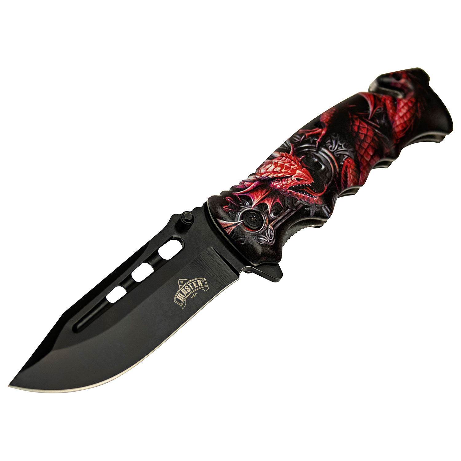 MASTER USA SPRING ASSISTED KNIFE - MU-A125B | Property Room