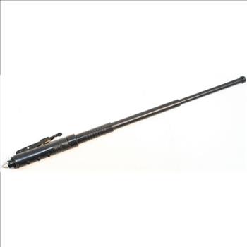 20 1/2" Automatic Solid Steel Baton With Sheath | Property Room