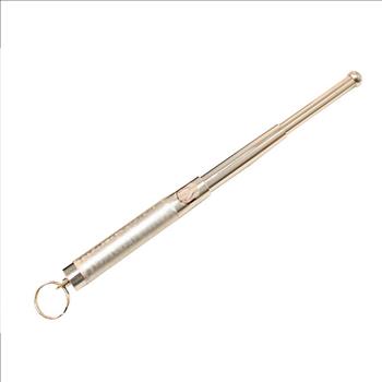 12.5" Silver Color Baton With Key Chain | Property Room