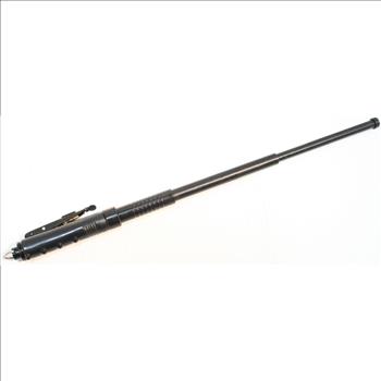 20 1/2" Automatic Solid Steel Baton With Sheath | Property Room
