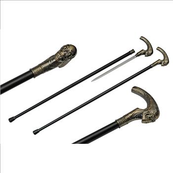 37" ALIEN SKULL CANE | Property Room