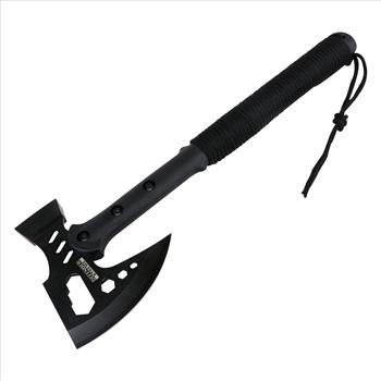 Defender-Xtreme 15" All Black Tactical Axe Throwing Flat Head Stainless ...