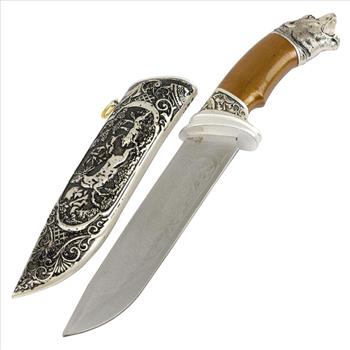Defender 13" Medieval Dagger Roman Fantasy Daggers Stainless Steel Bear ...