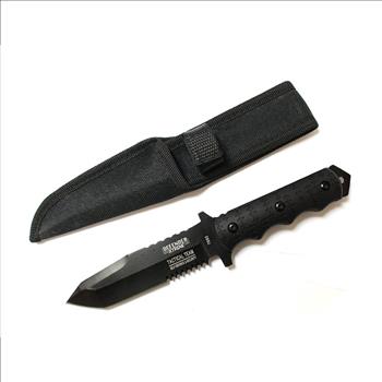 Defender-Xtreme 9" Tactical Team Hunting Outdoor Knife Full Tang with ...