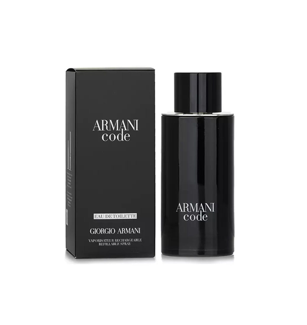 Giorgio Armani Armani Code EDT Spray Refillable 4.2 oz For Men ...