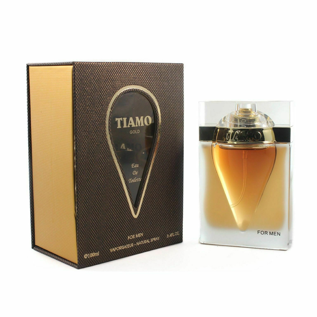 Tiamo Gold EDT for Men 3.5 FL OZ | Property Room
