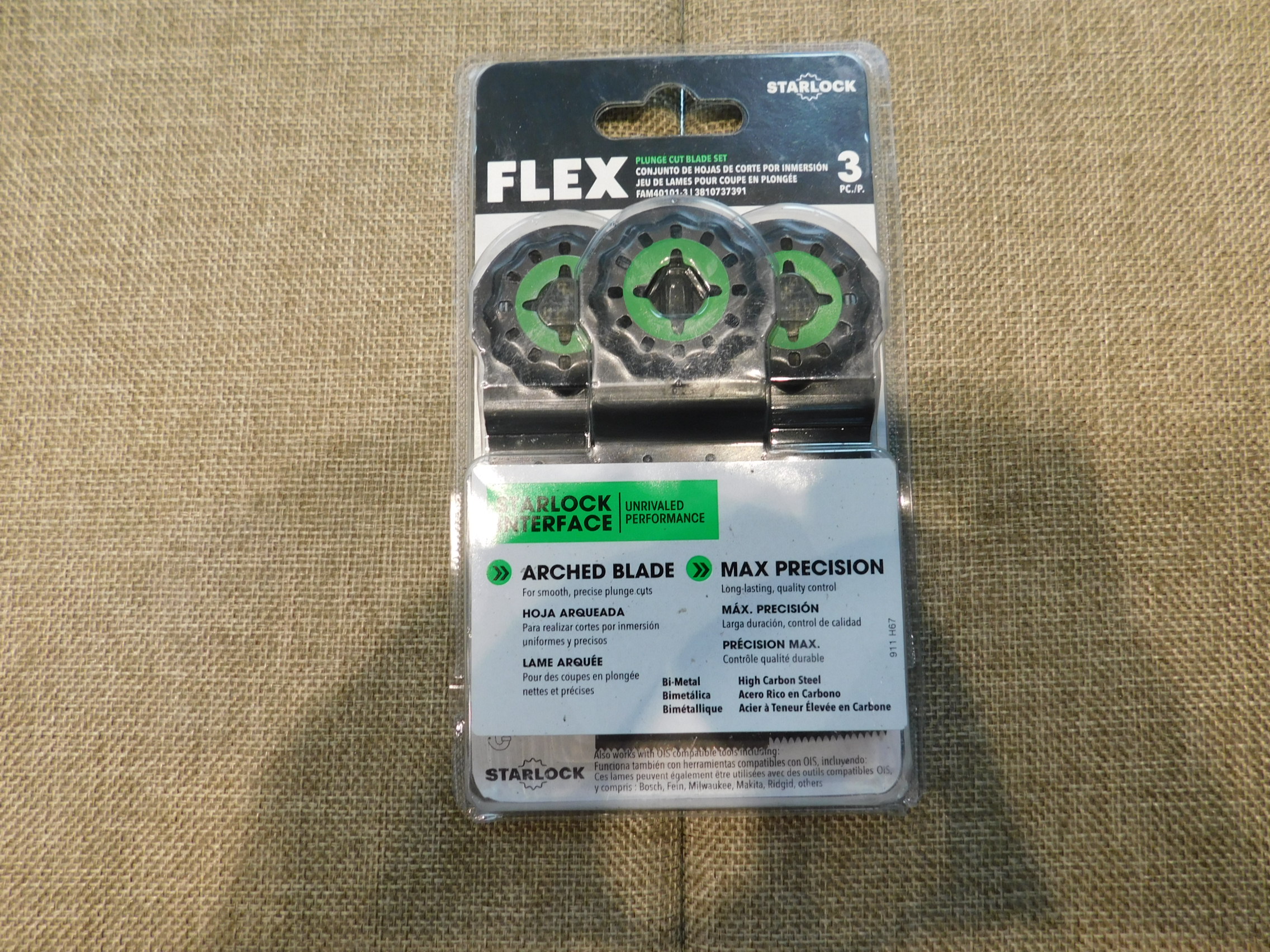 Flex FAM40101 Plunge Cut Blade Set Brand New | Property Room