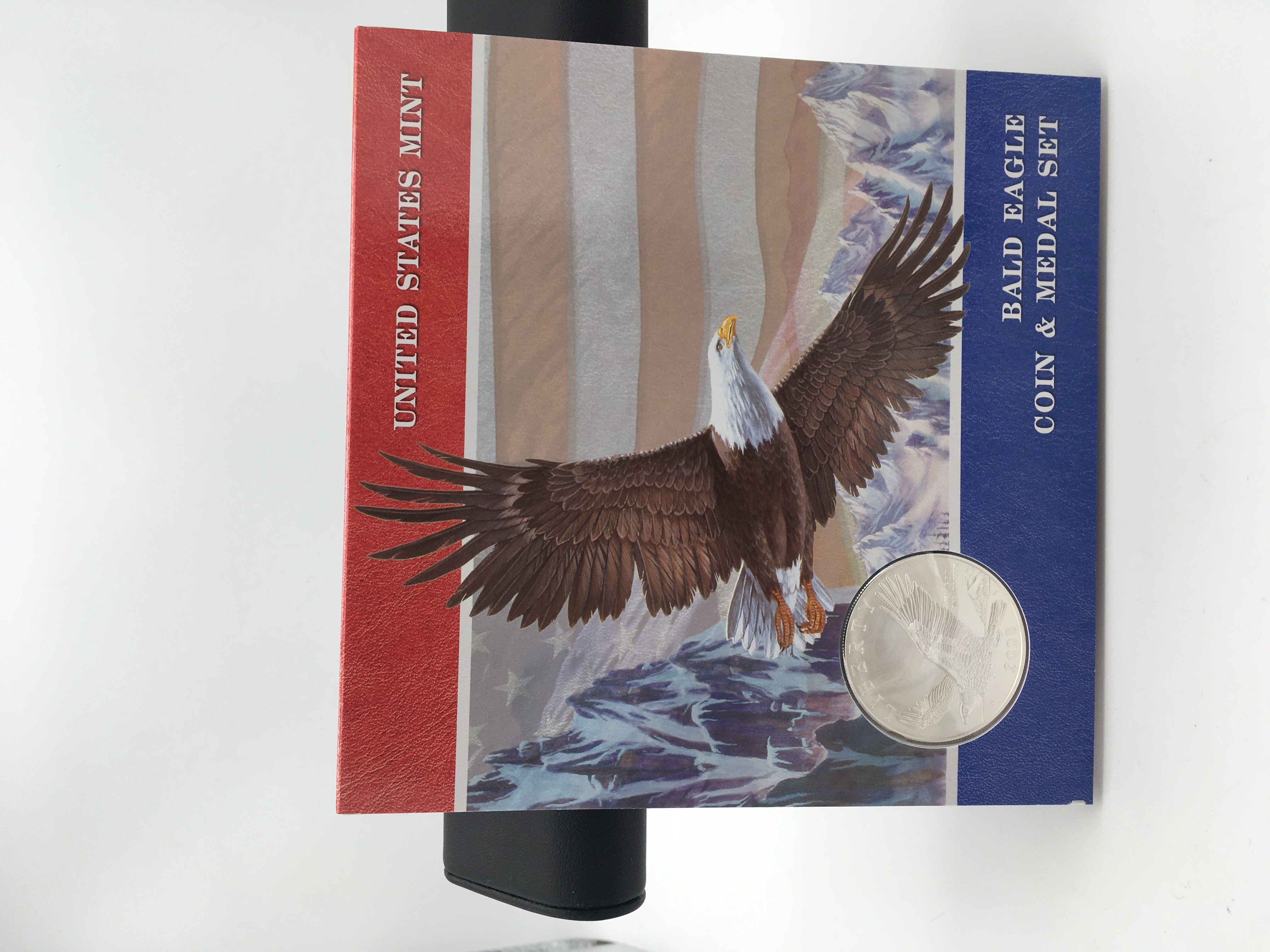 2008 United States Mint Bald Eagle Coin & Medal Set | Property Room