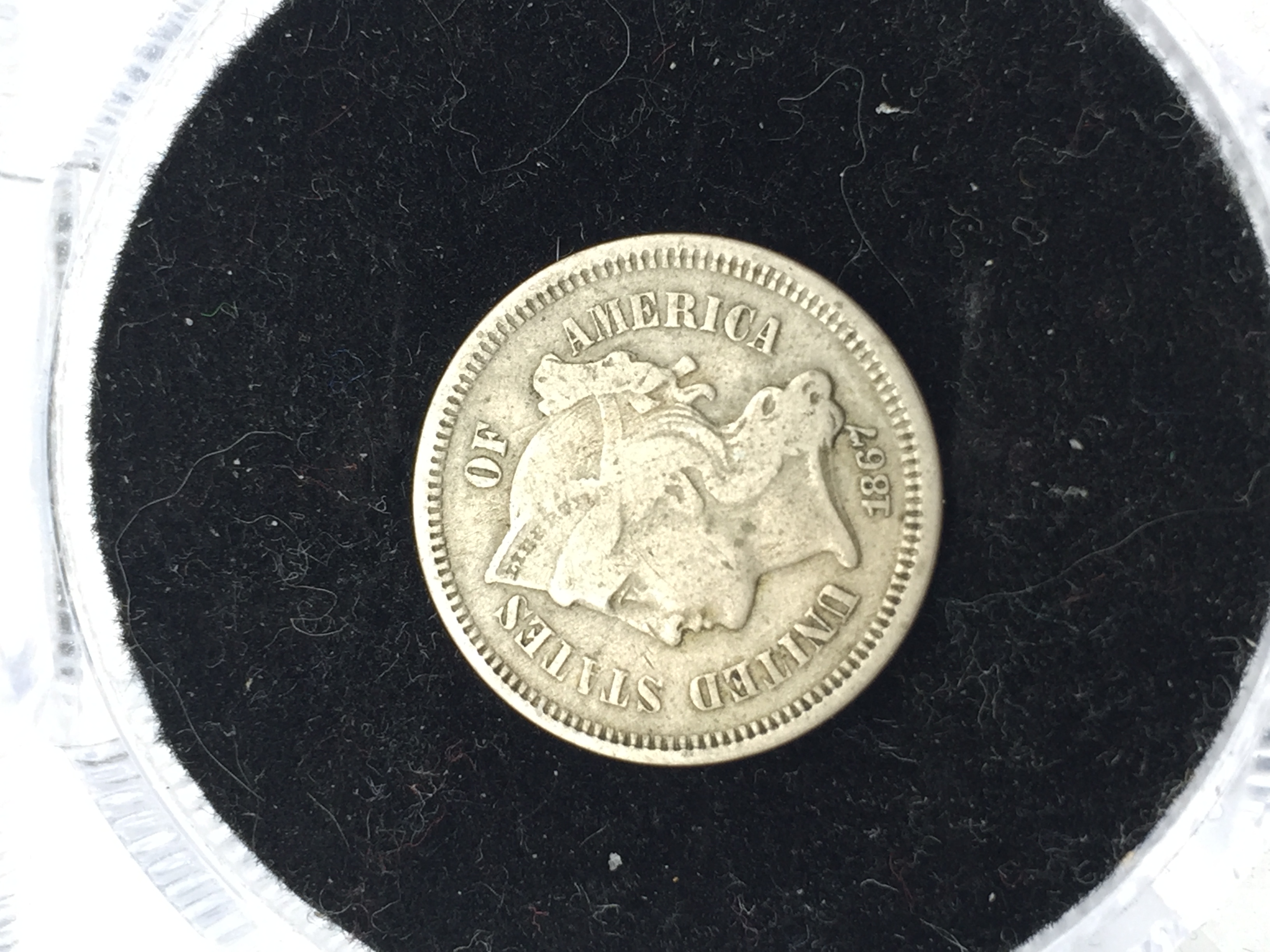 1867 3 Cent Nickel Great Condition | Property Room