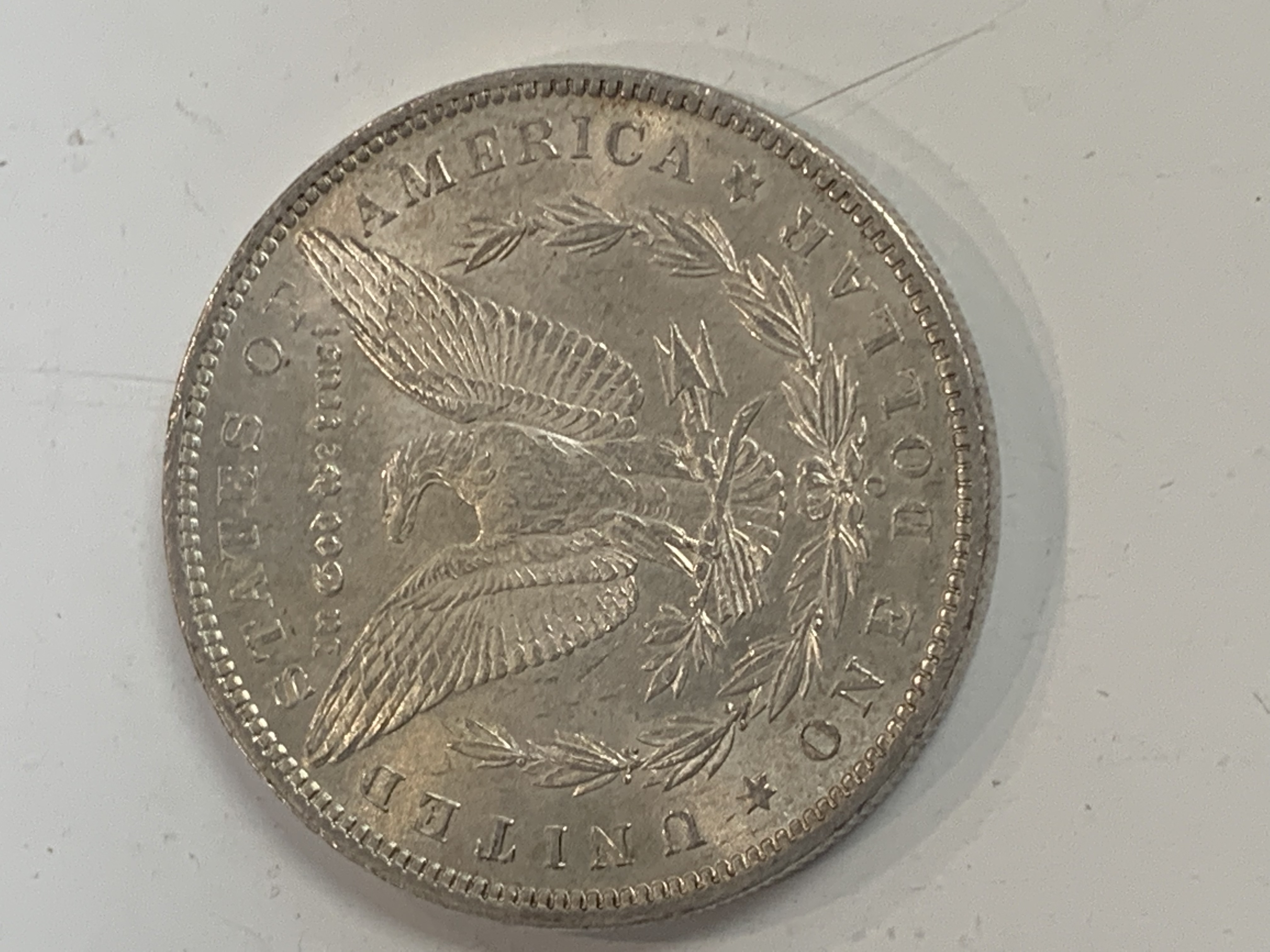 1901 O MORGAN SILVER DOLLAR UNCIRCULATED LIGHT TONING | Property Room