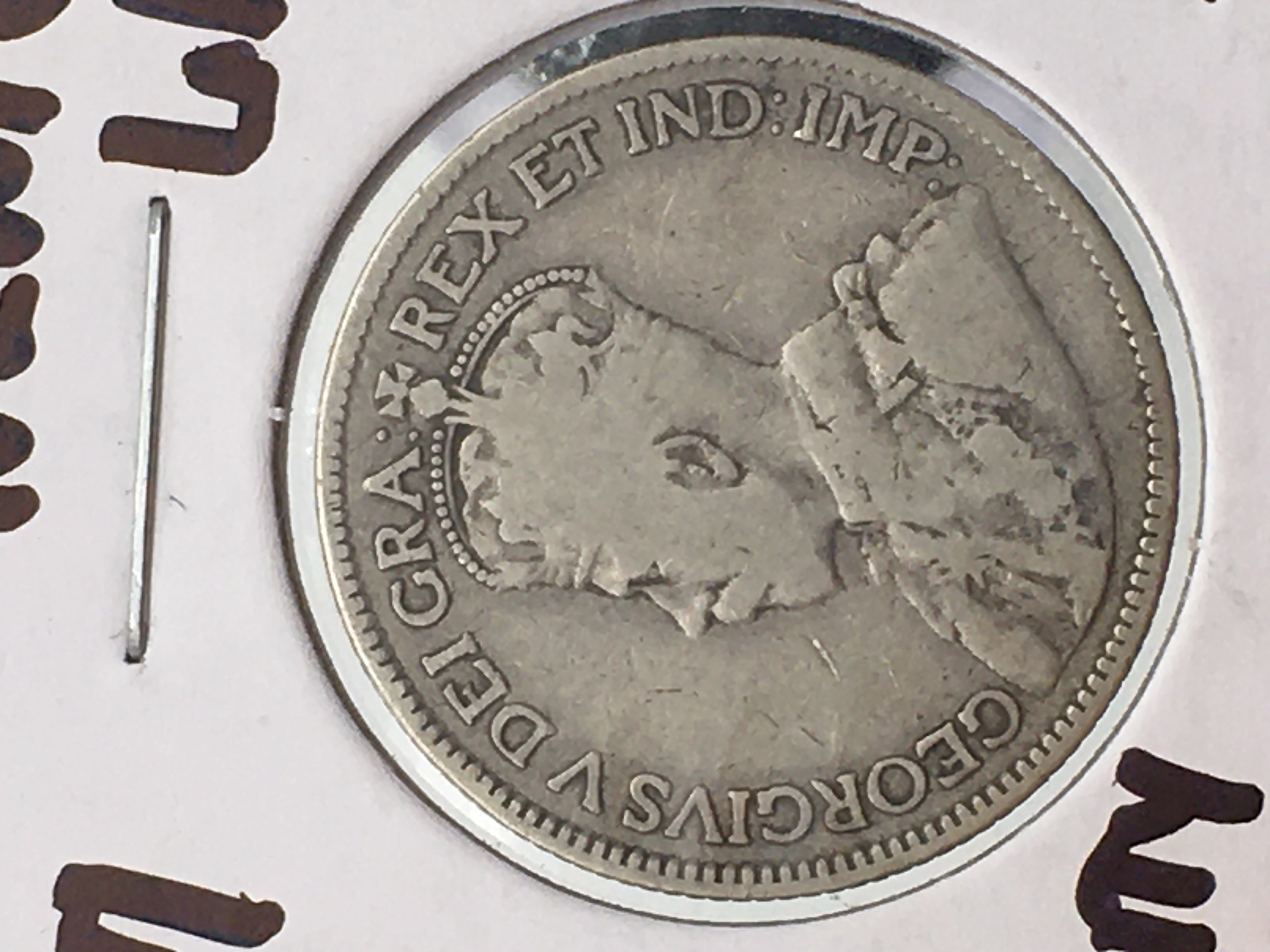 1917-C Newfoundland Twenty Five 25 Cents | Property Room