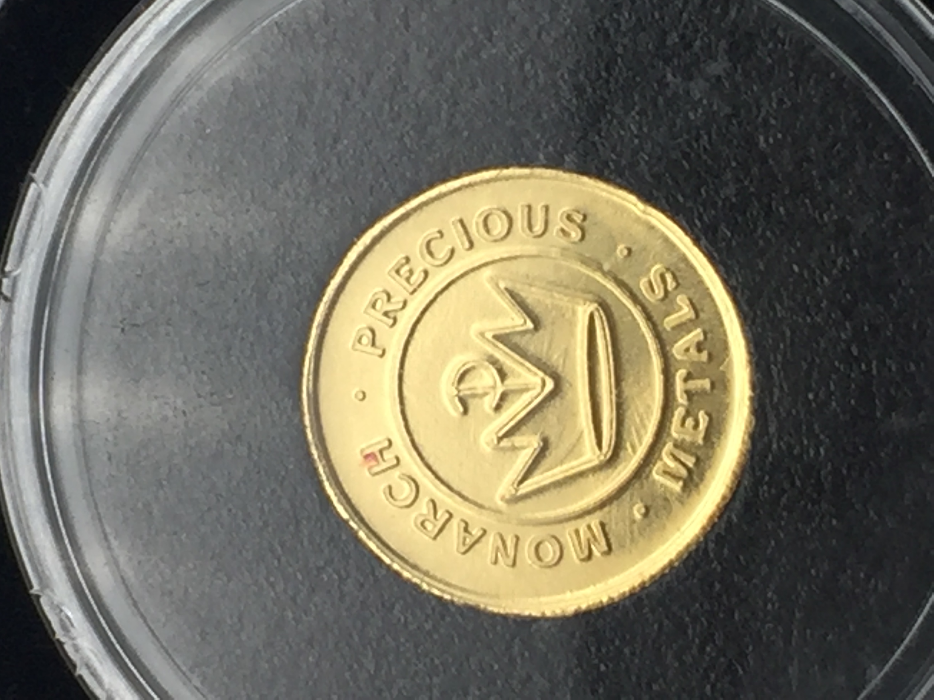 1 Gram .9999 Fine Gold Round (1 of 2) | Property Room