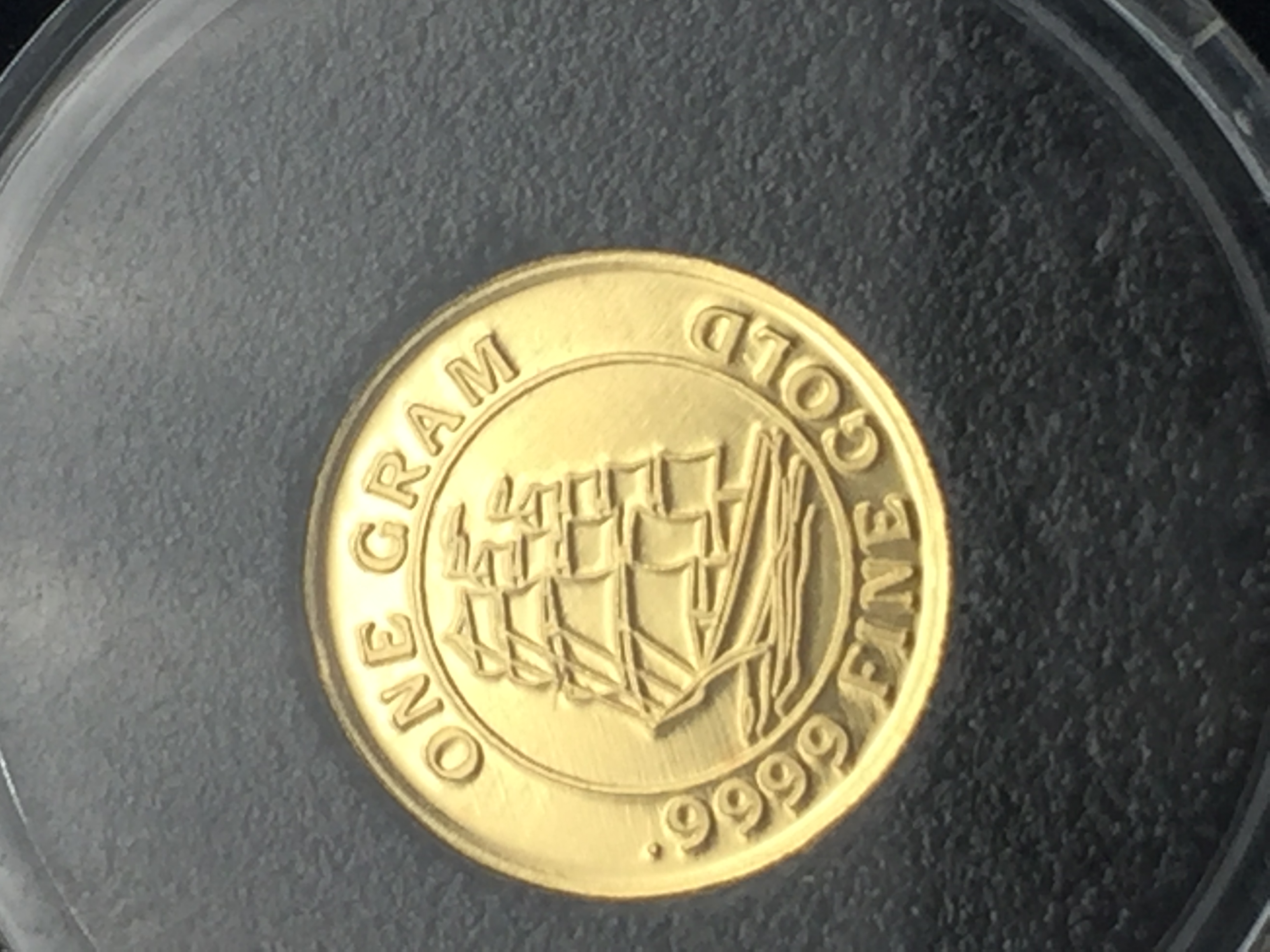 1 Gram .9999 Fine Gold Round (2 of 2) | Property Room