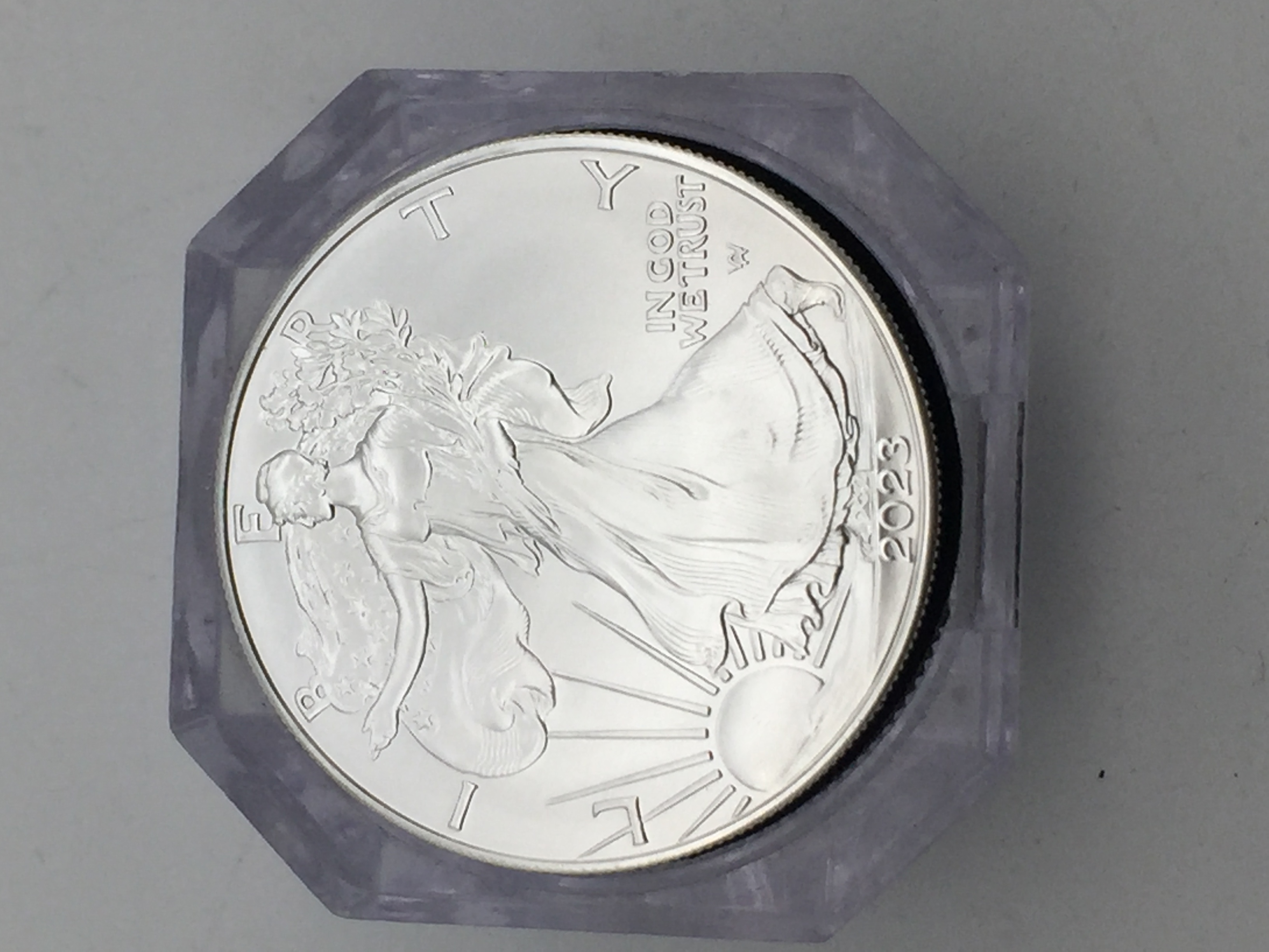 2023 Silver Eagle 1oz 999 Fine Silver Brilliant Uncirculated Current ...