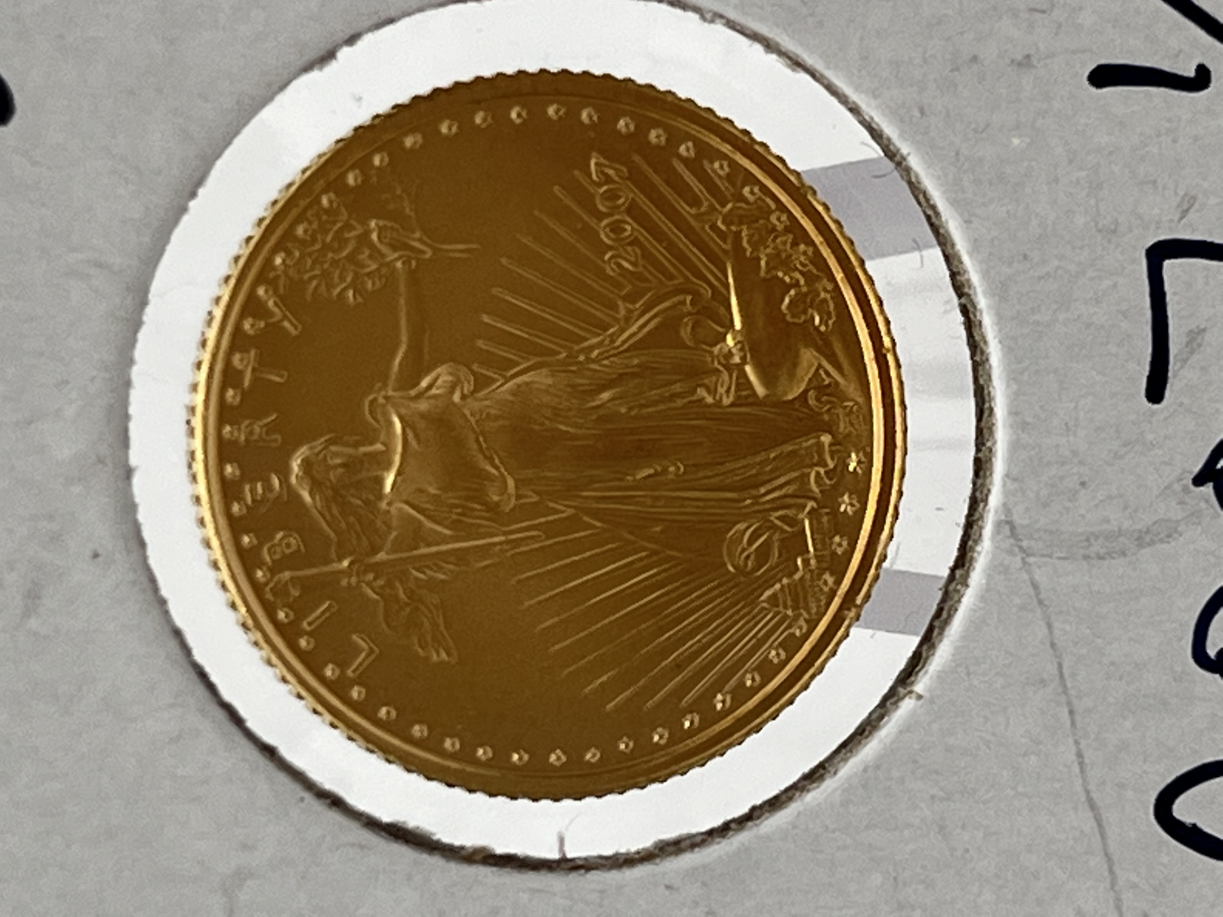 2007 1/10 oz Gold Uncirculated American Eagle | Property Room