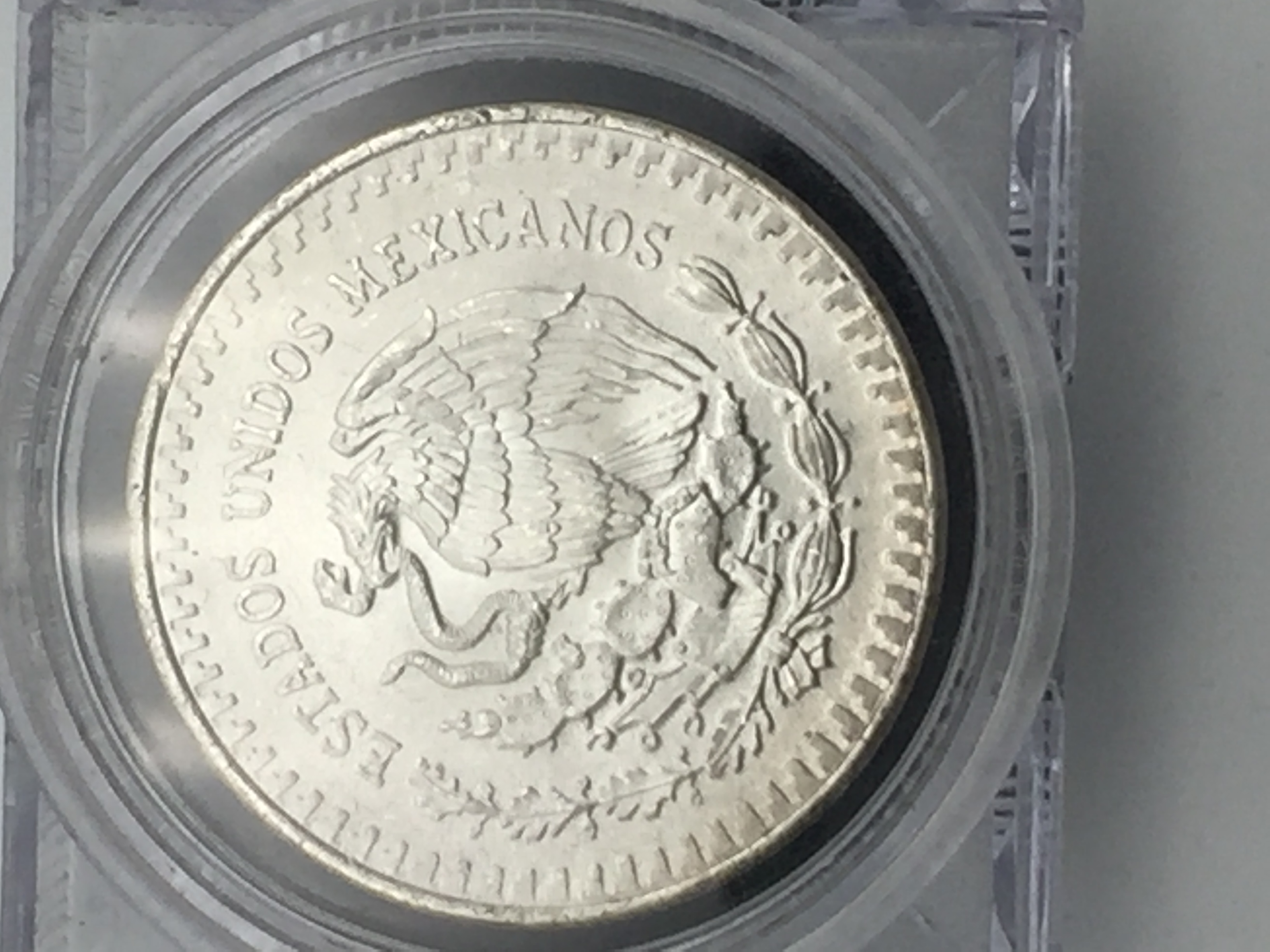 1982 Mexico 1 Onza Victory Eagle 999 Silver | Property Room