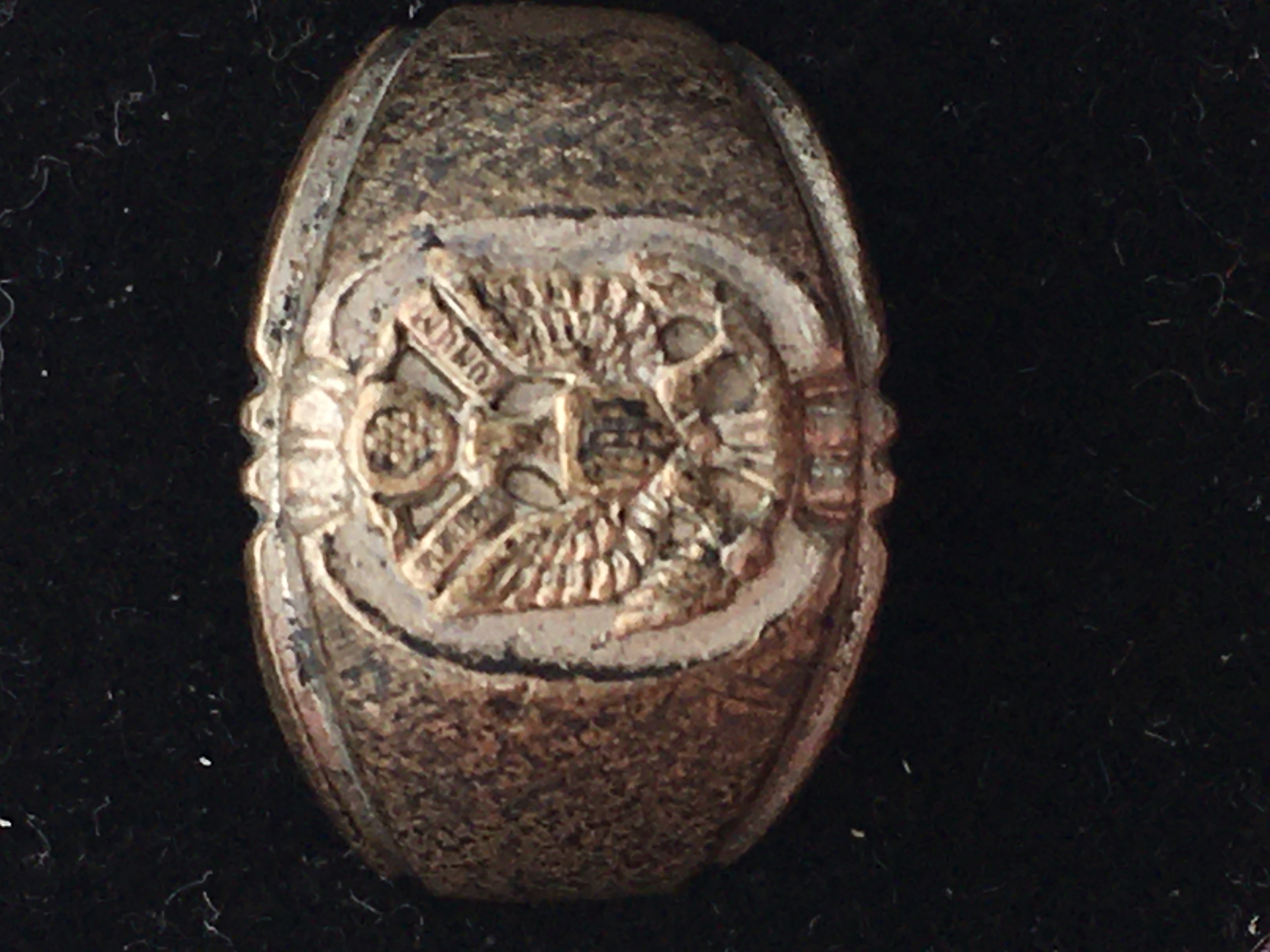 Sterling Silver WWII US Army Ring 8 1/2 Size | Property Room