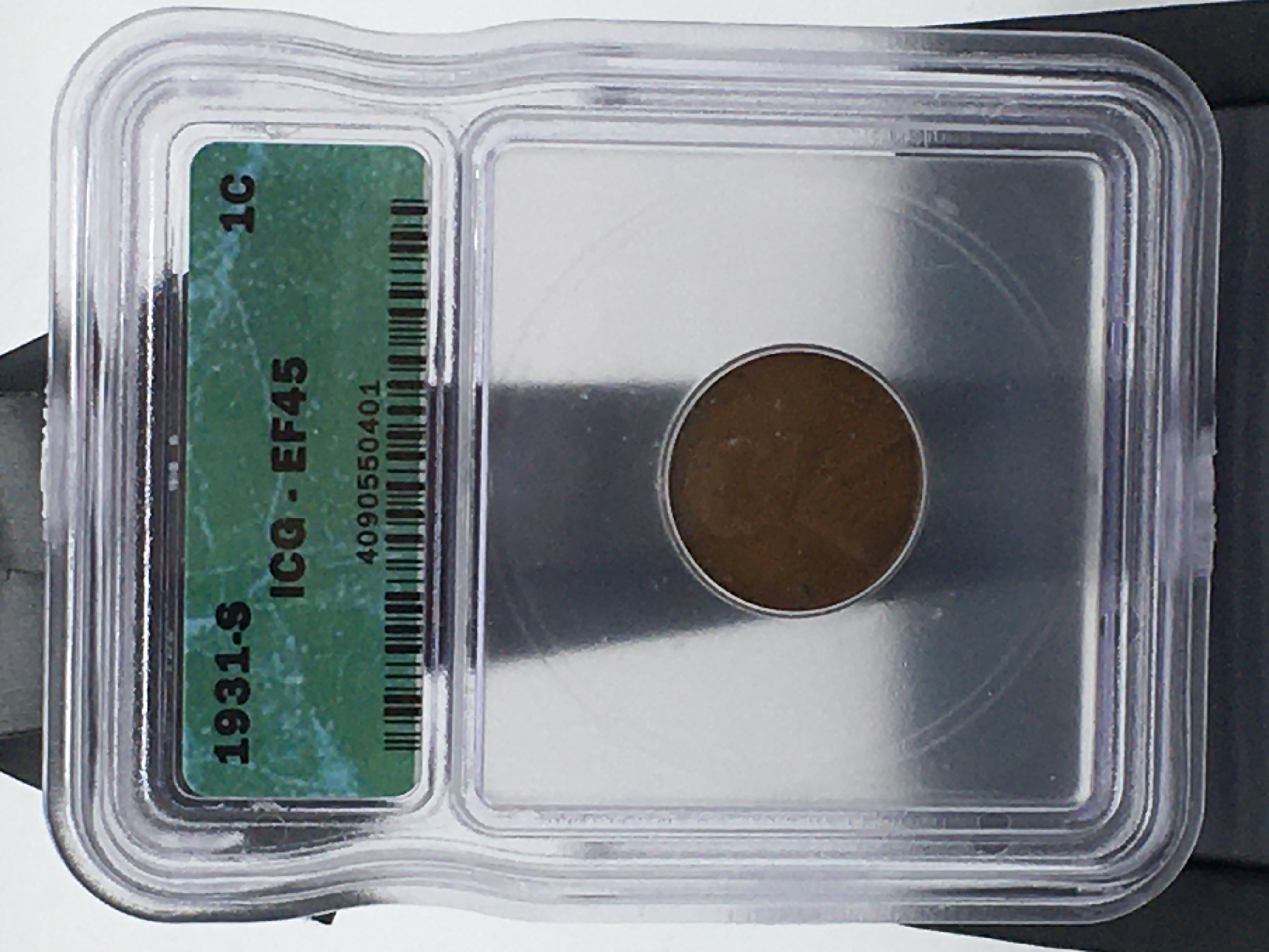 1931-S Wheat Penny ICG-EF45 | Property Room