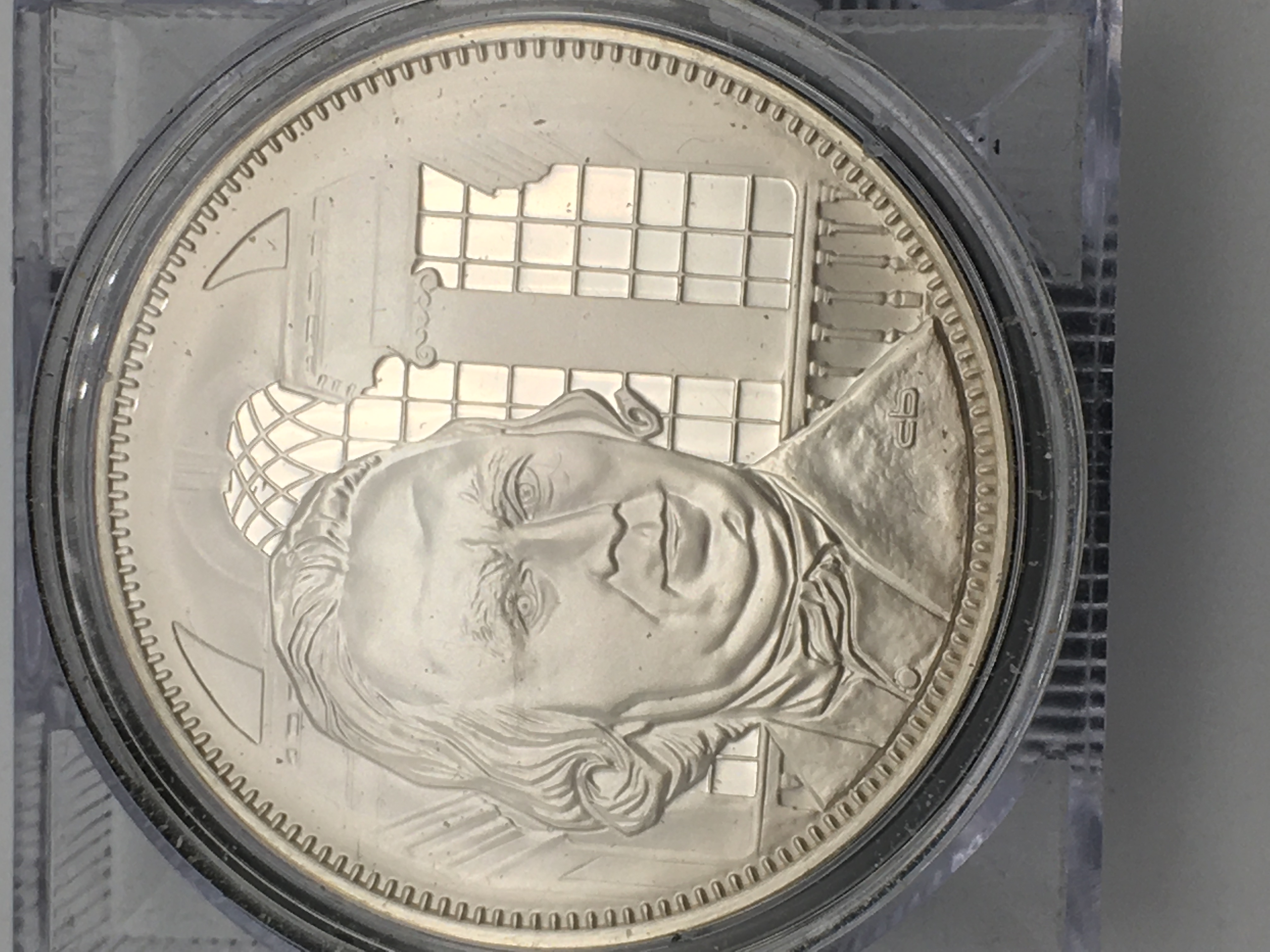 1oz Sterling Silver Sam Adams Round | Property Room