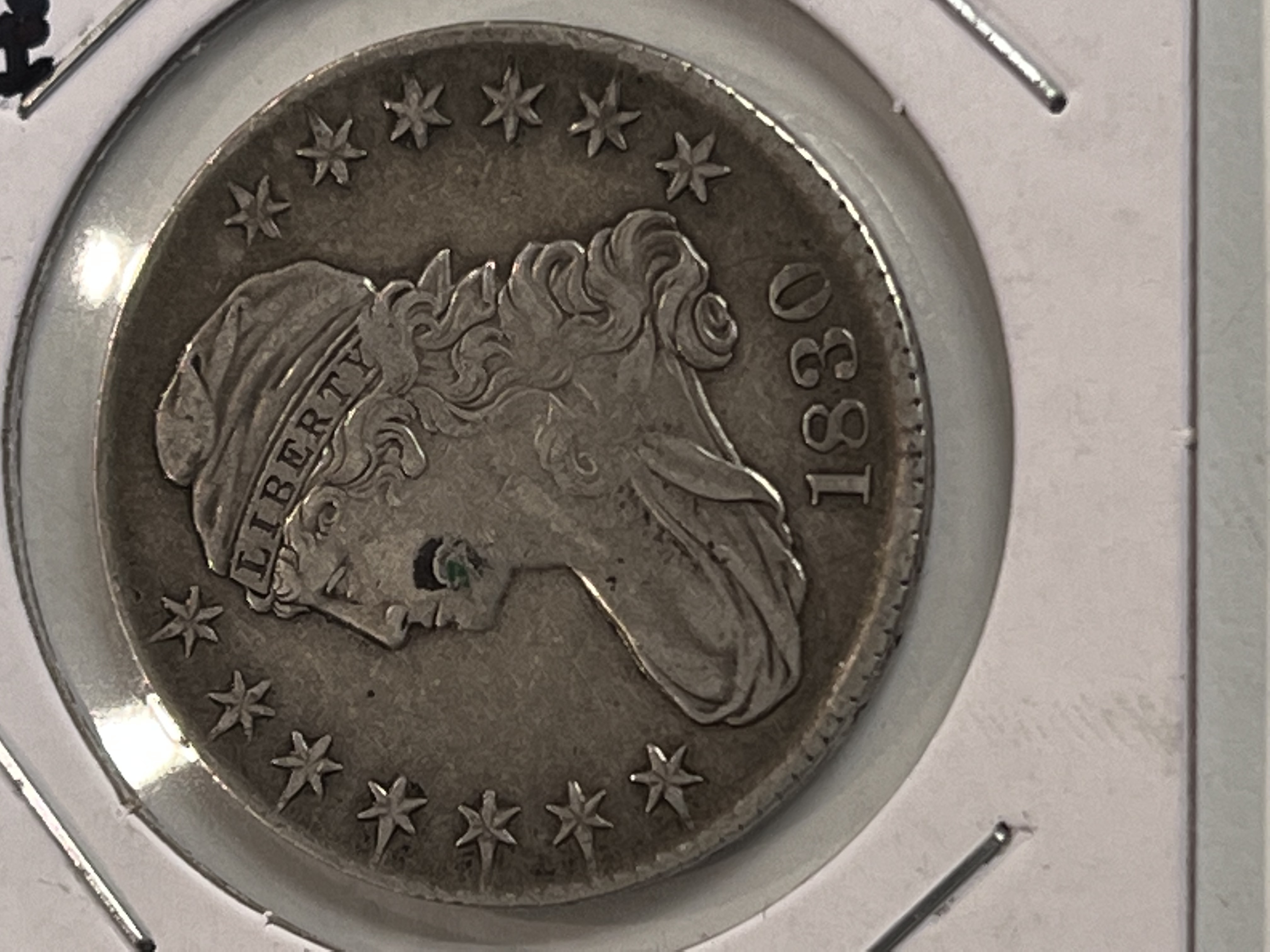 1830 BUST HALF DOLLAR STRONG DETAILS NICE COIN | Property Room