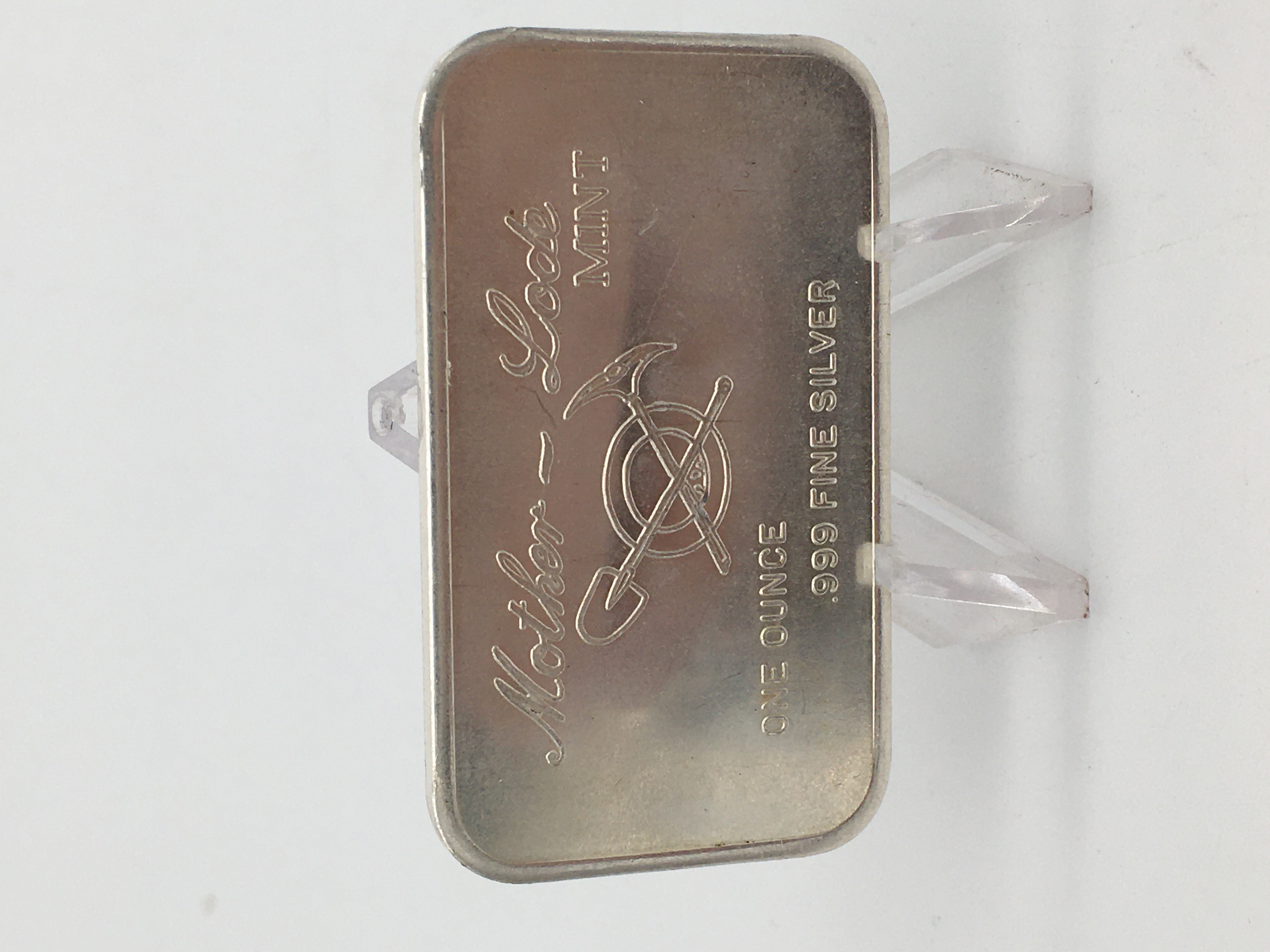 1oz .999 Fine Silver Mother Lode Mint The Prospectors Bar | Property Room