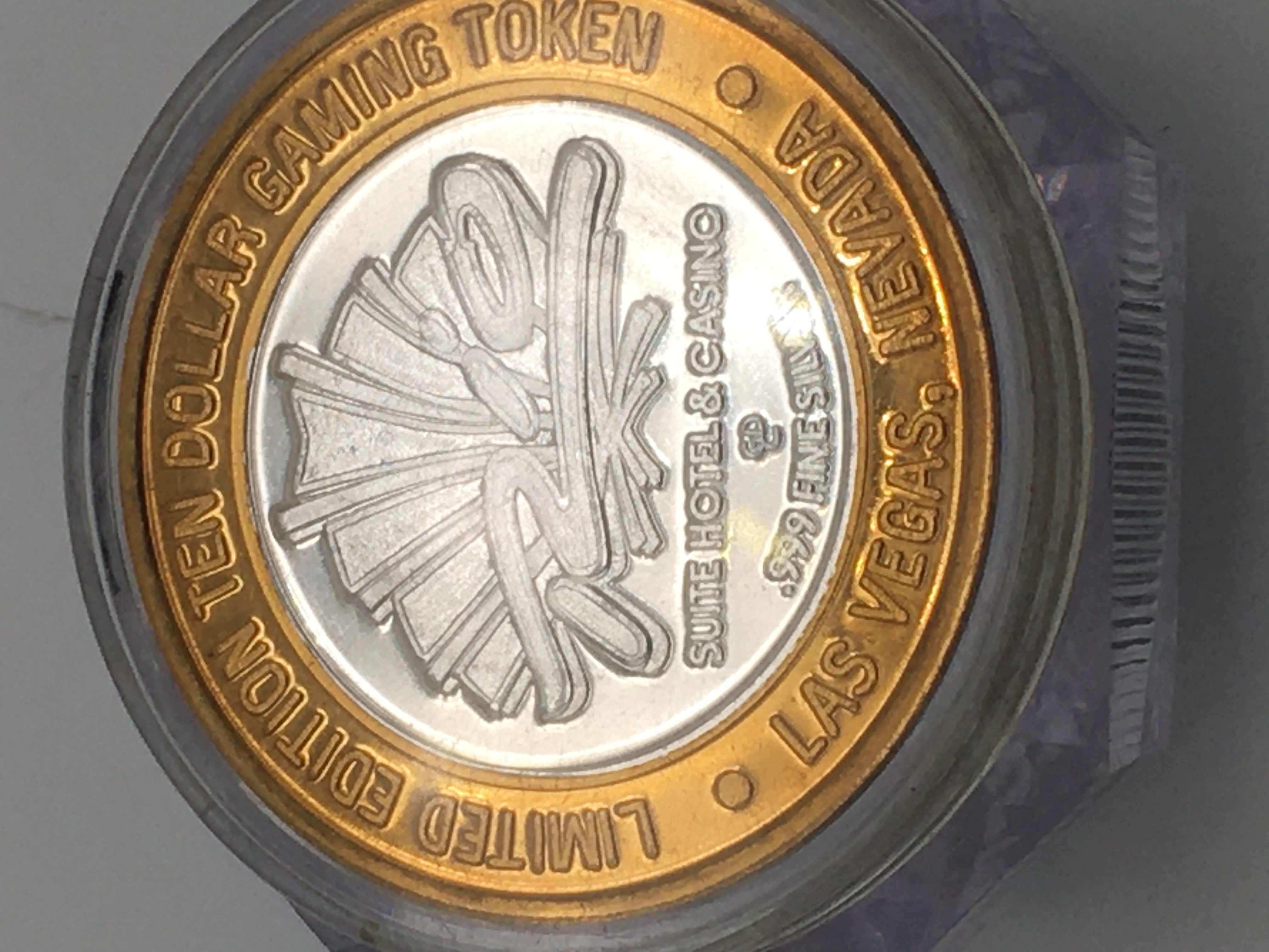 Casino Gaming Token .999 Fine Silver Limited Edition (3) Just Over 1/2 ...