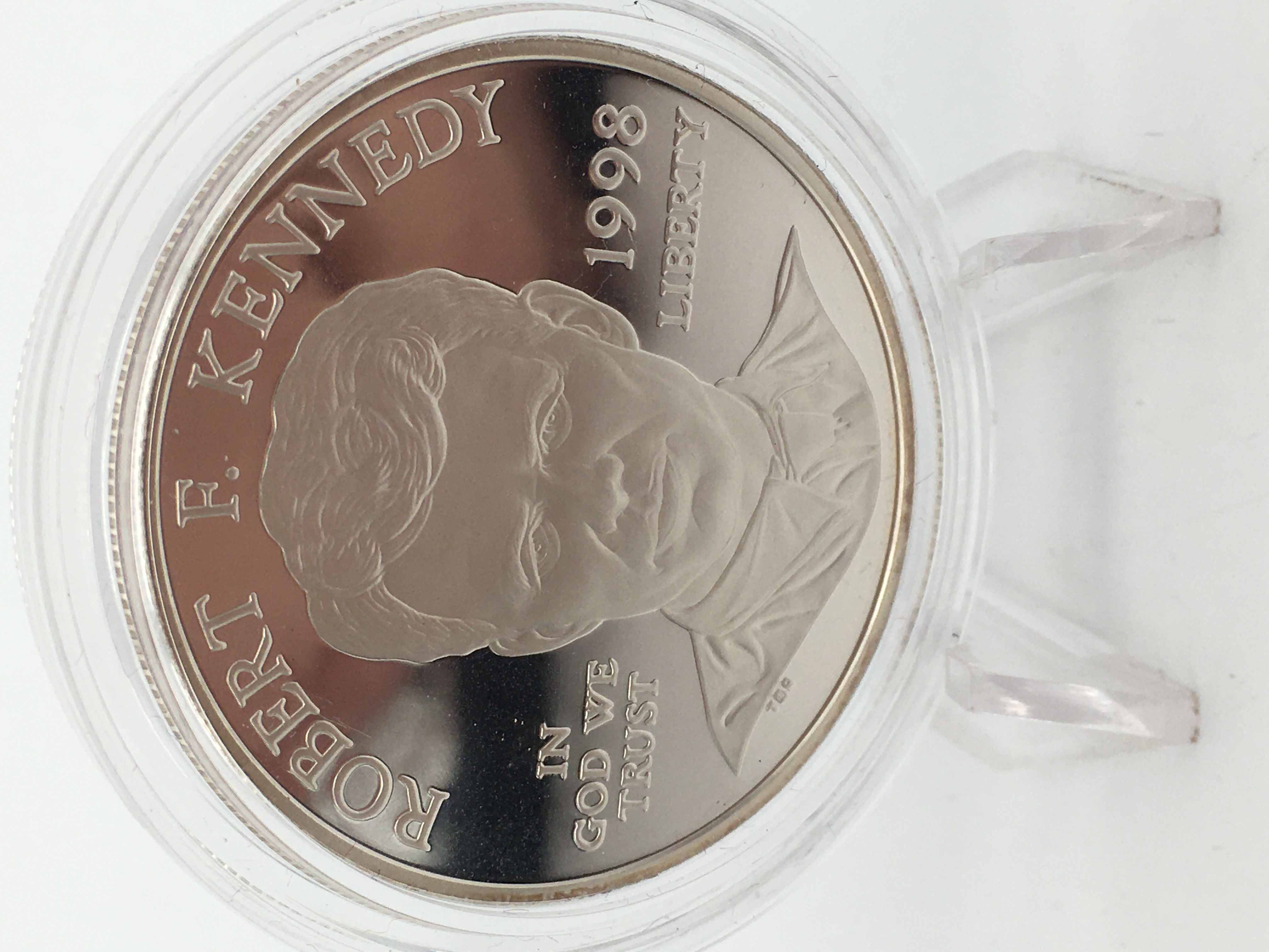 1998-S Robert F. Kennedy Silver Dollar Proof Coin | Property Room