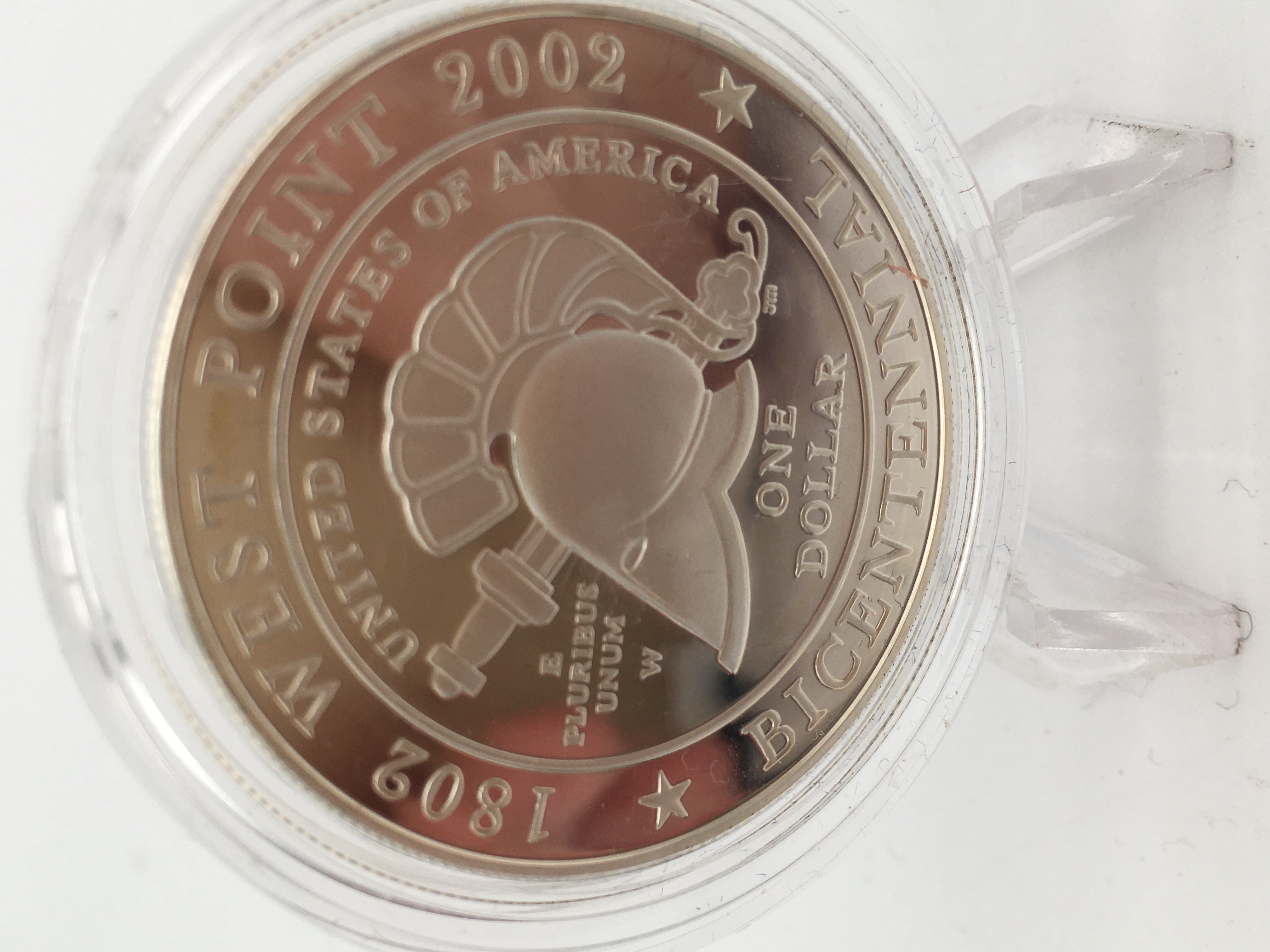 2002-W West Point Military Academy Proof Silver Dollar | Property Room