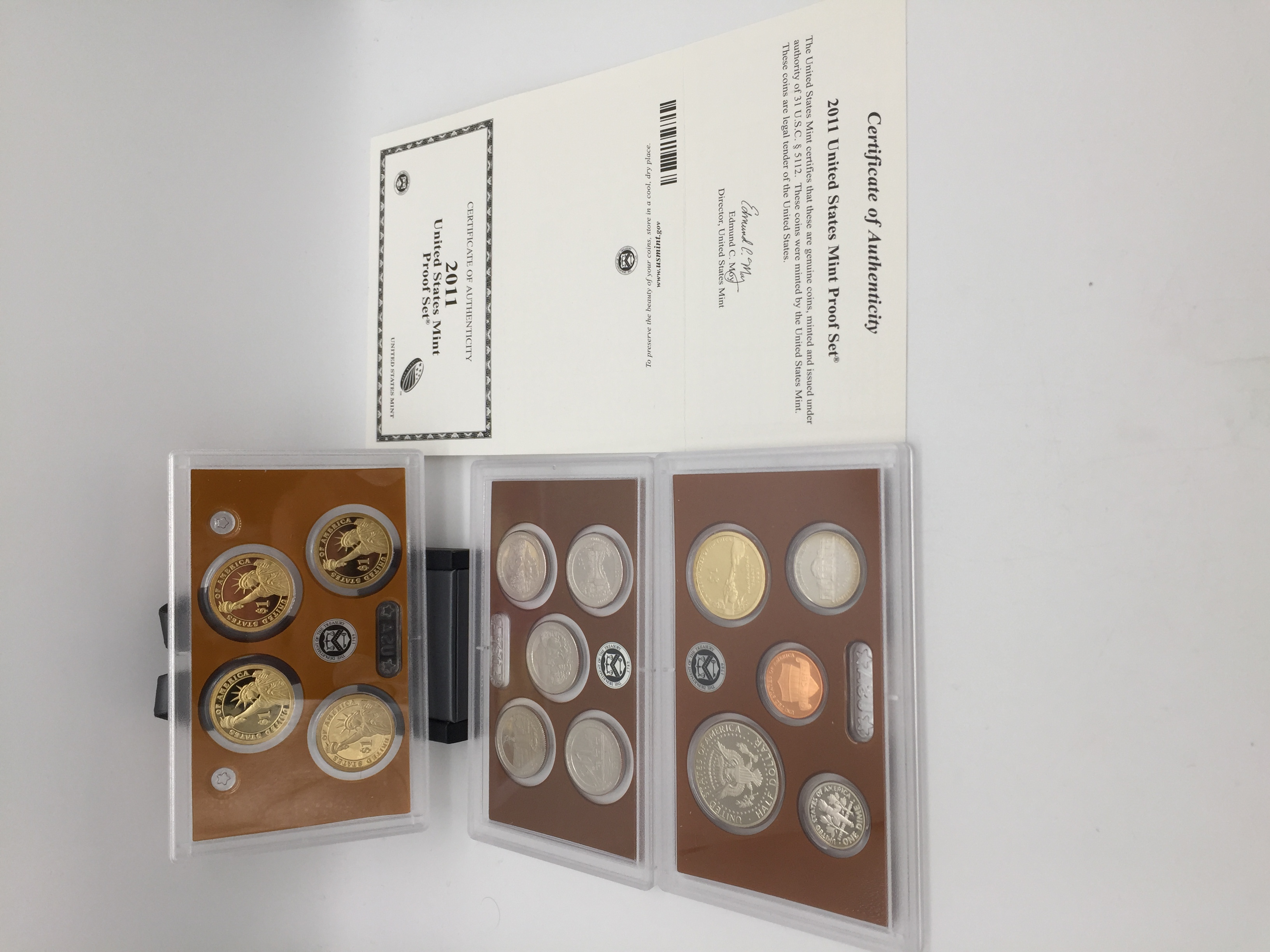 2011 US Mint Proof Set & 2012 US Mint Presidential $1 Coin Proof Set | Property Room