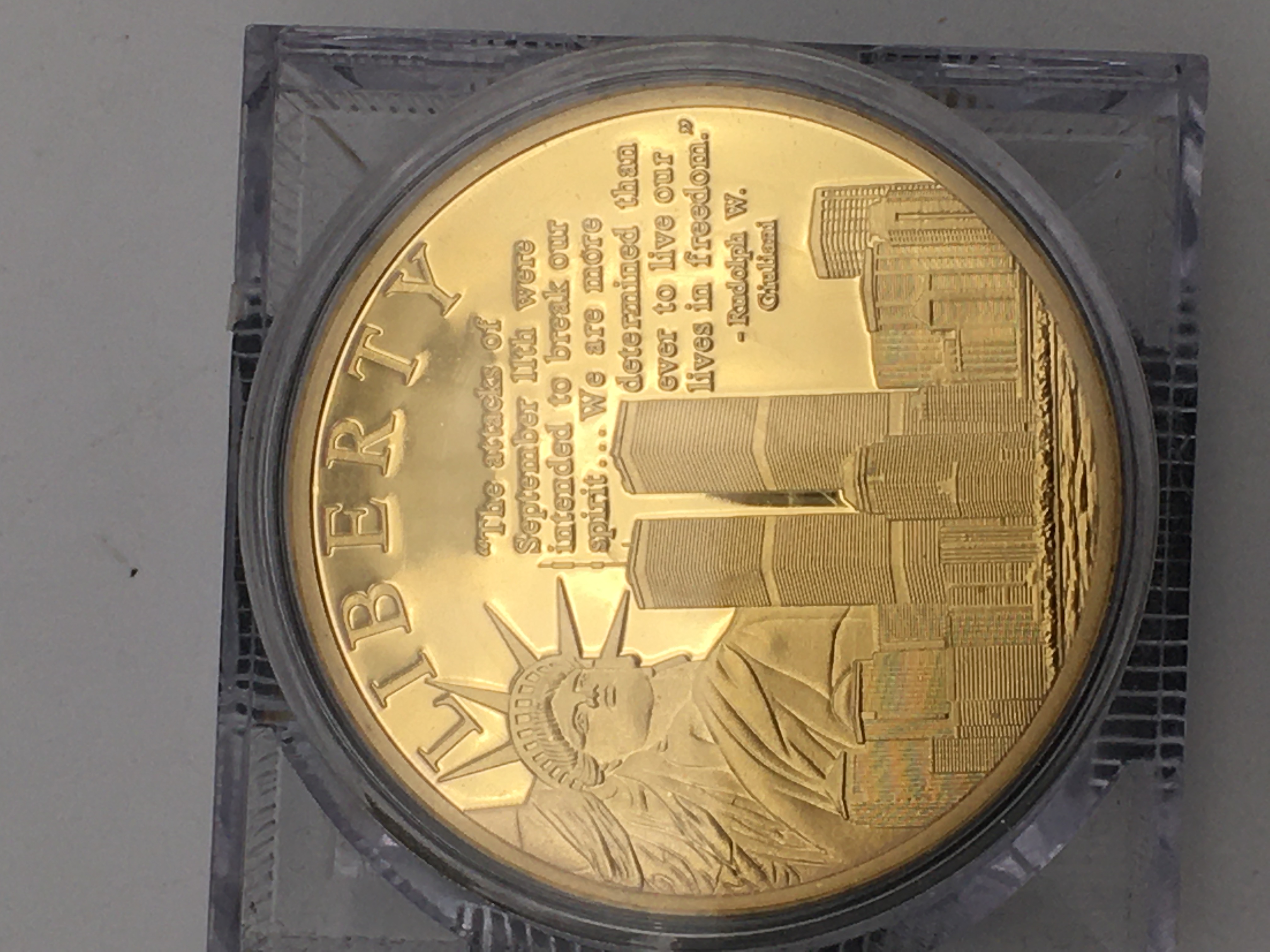 2011 The American Spirit Remembering 9/11 Coin With Certificate ...