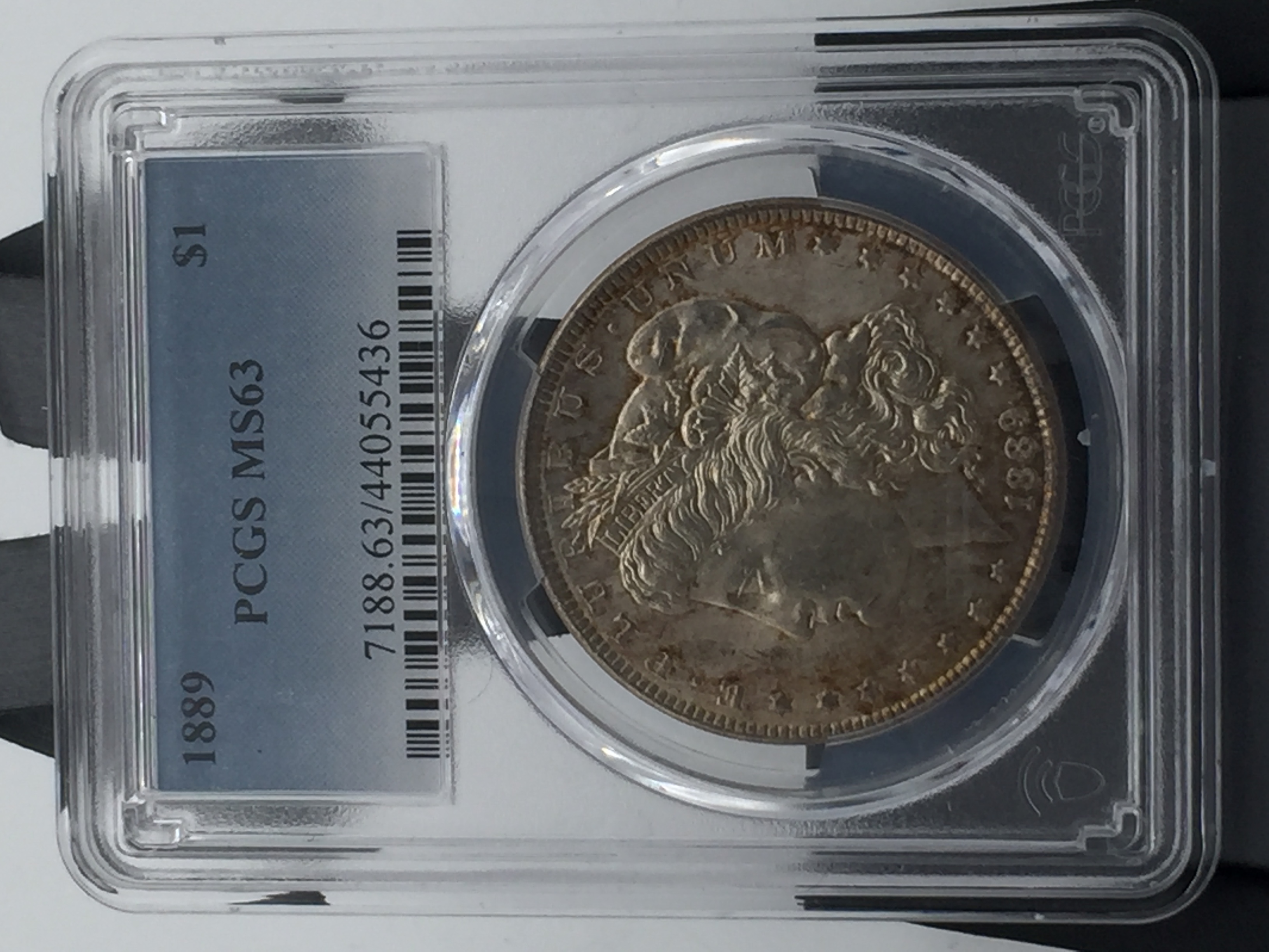 1889 Morgan Dollar 90% Silver PCGS MS63 | Property Room