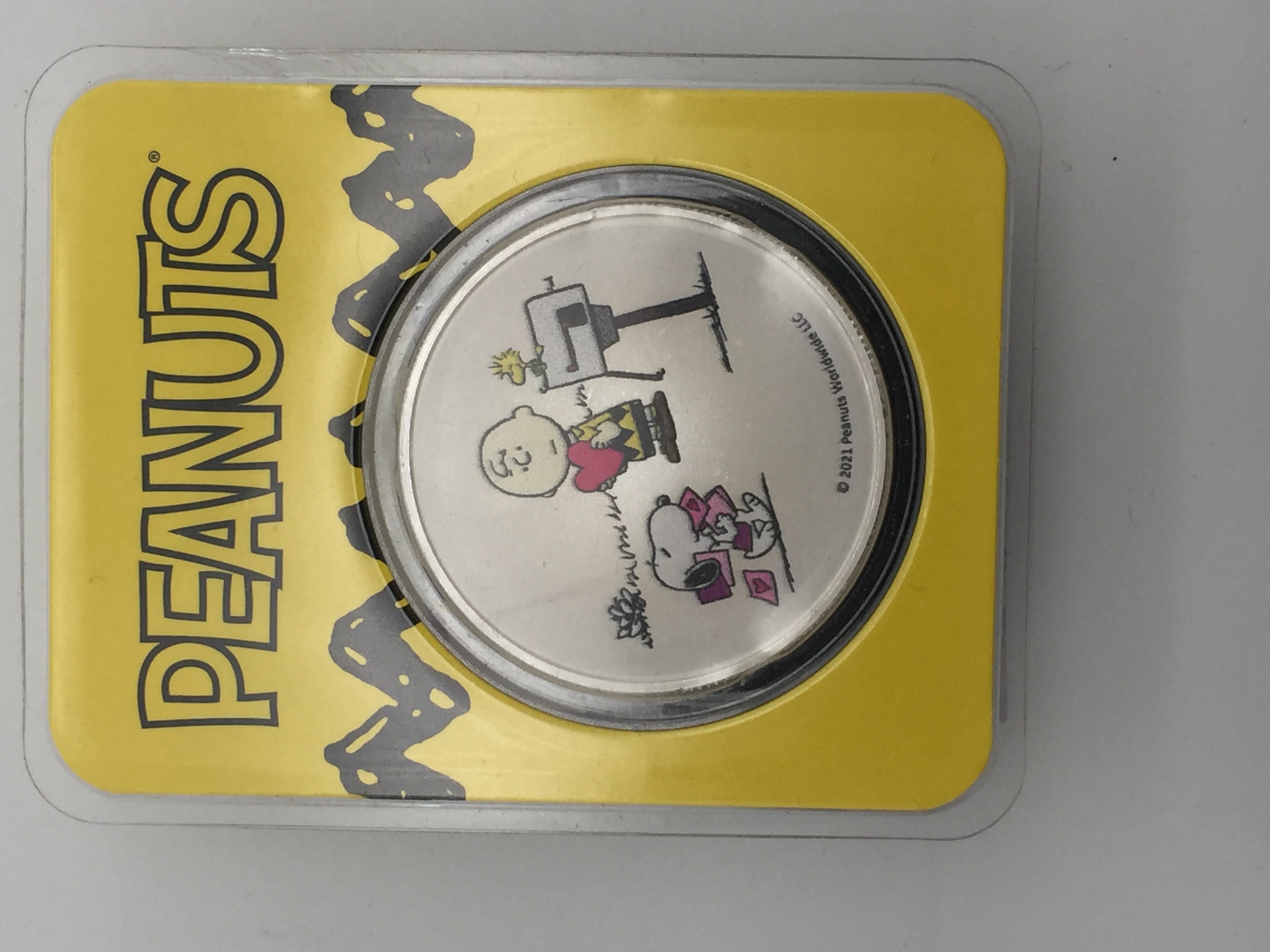 2021 1oz .999 Fine Silver Peanuts Round | Property Room