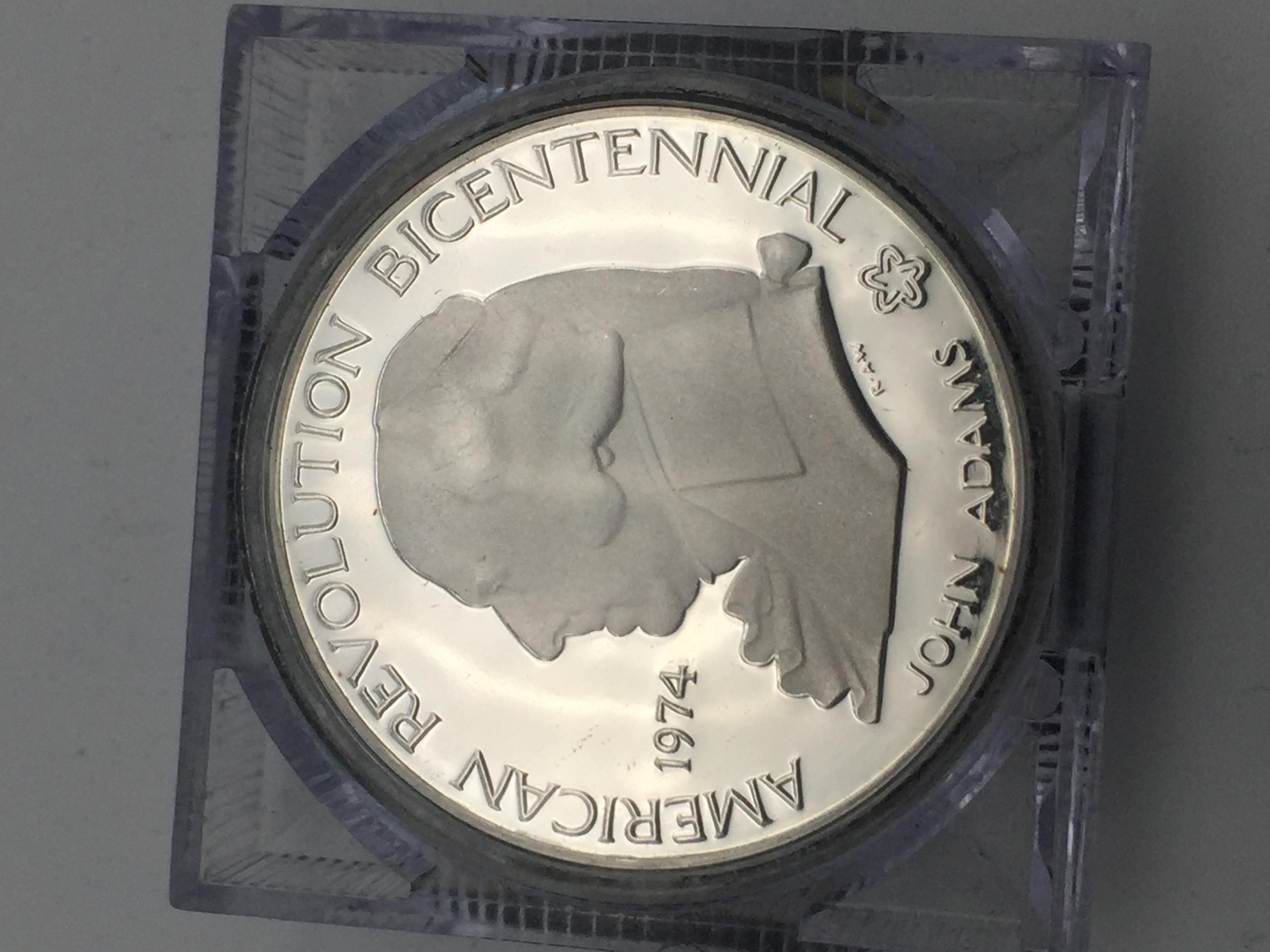 1974 American Revolution Bicentennial Commemorative Medal 90% Silver ...