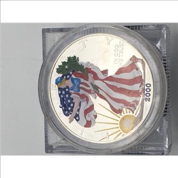 2000 Colorized American Eagle 1oz Fine Silver | Property Room