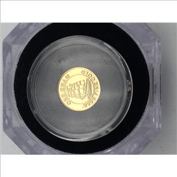 1 Gram .9999 Fine Gold Monarch Precious Metals (1 of 2) | Property Room