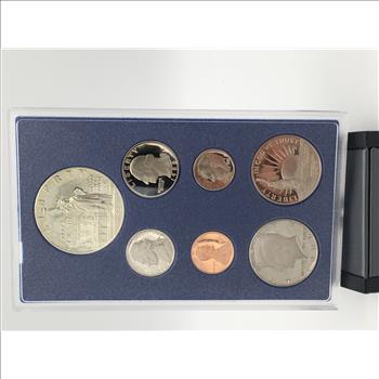1986 Proof Set With 90% Silver Dollar | Property Room