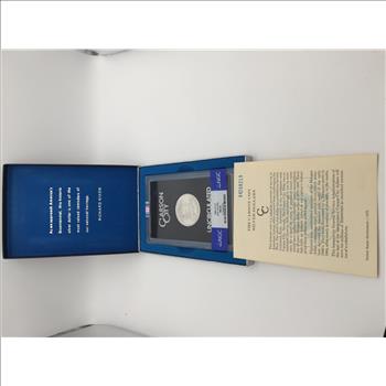 1884-CC Morgan Silver Dollar GSA Hoard NGC MS62 90% Silver | Property Room