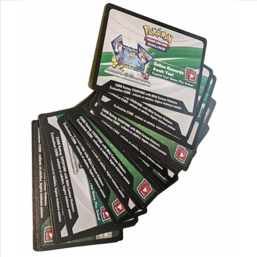 30 Pokemon Code Cards | Property Room