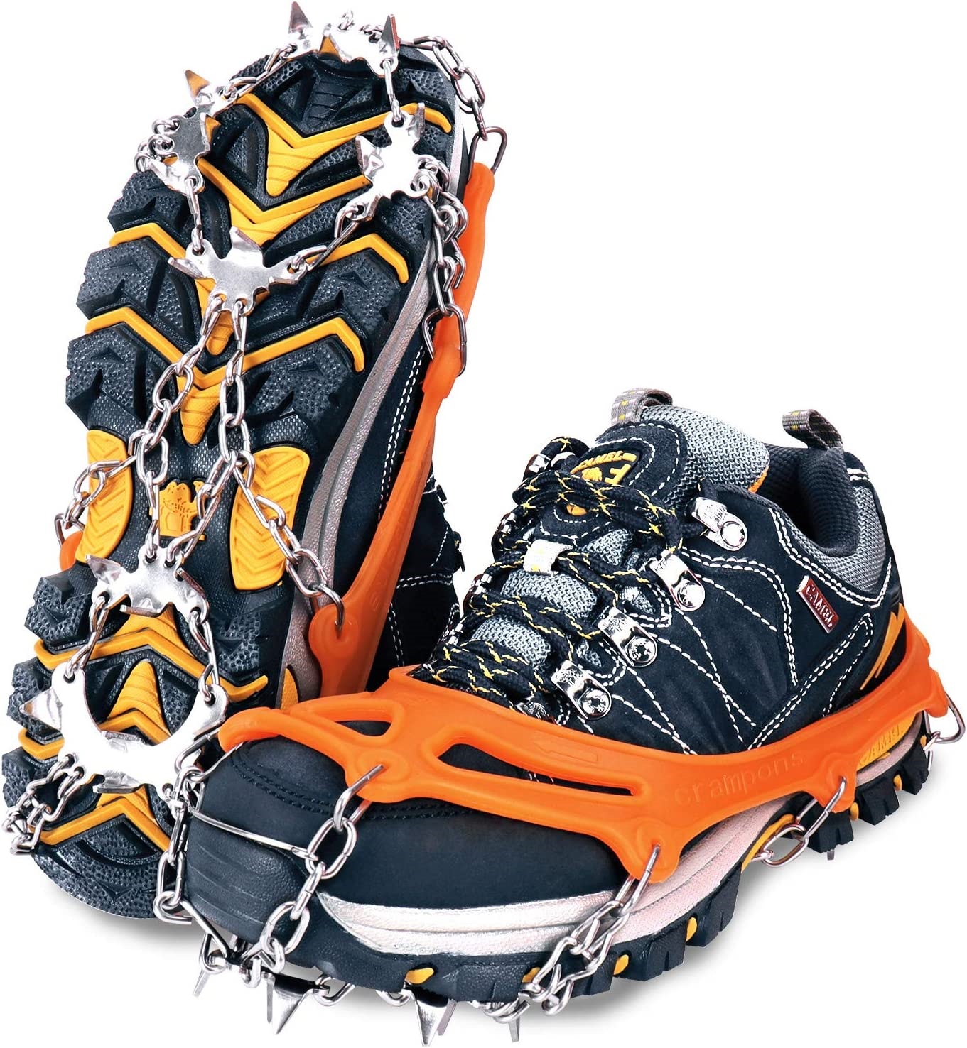 Tevlaphee Crampons Ice Cleats Traction Snow Grips | Property Room