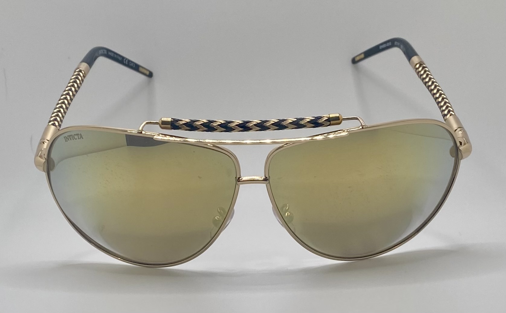 Invicta Men's Sunglasses Made In Italy Retail $249.99 | Property Room