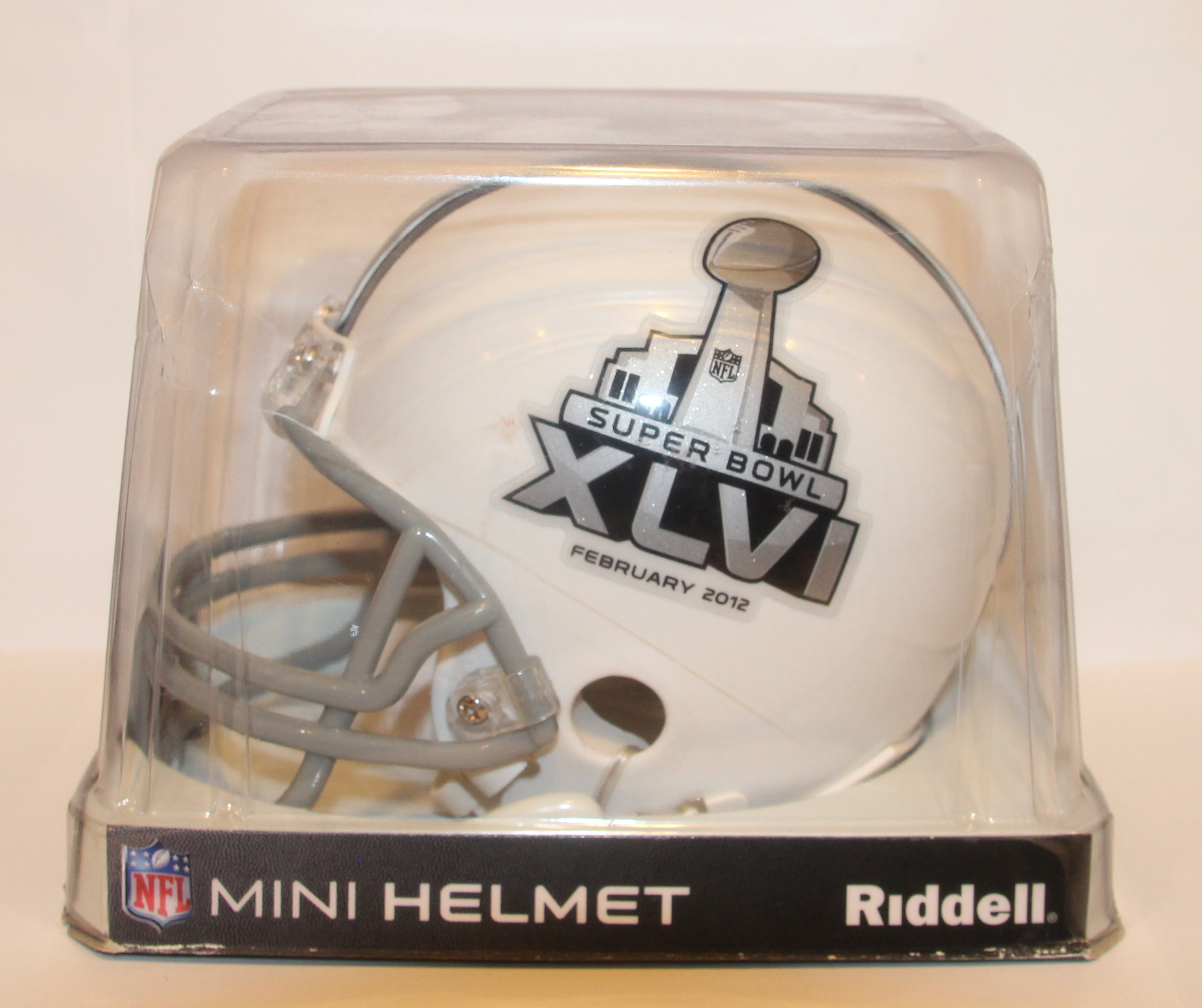 NFL Super Bowl XLVI Indianapolis Replica Helmet | Property Room