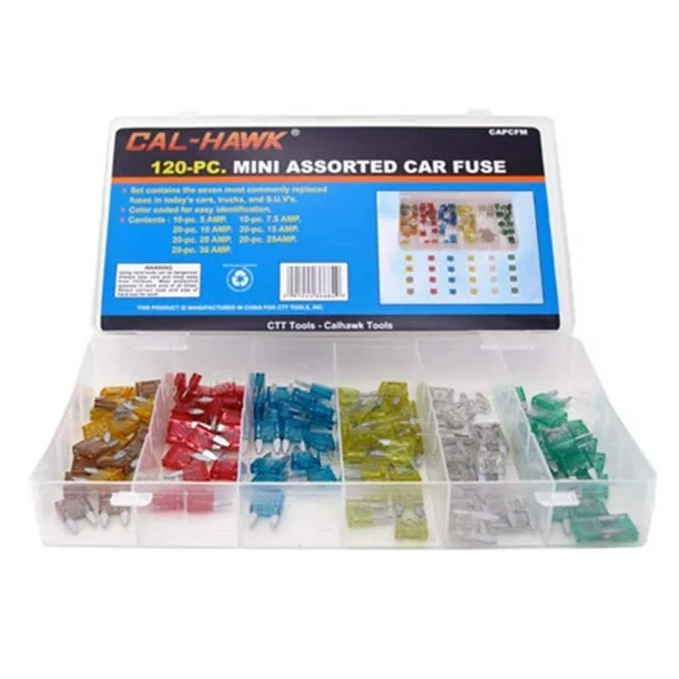 120-pc. Mini Assorted Car Fuse | Property Room