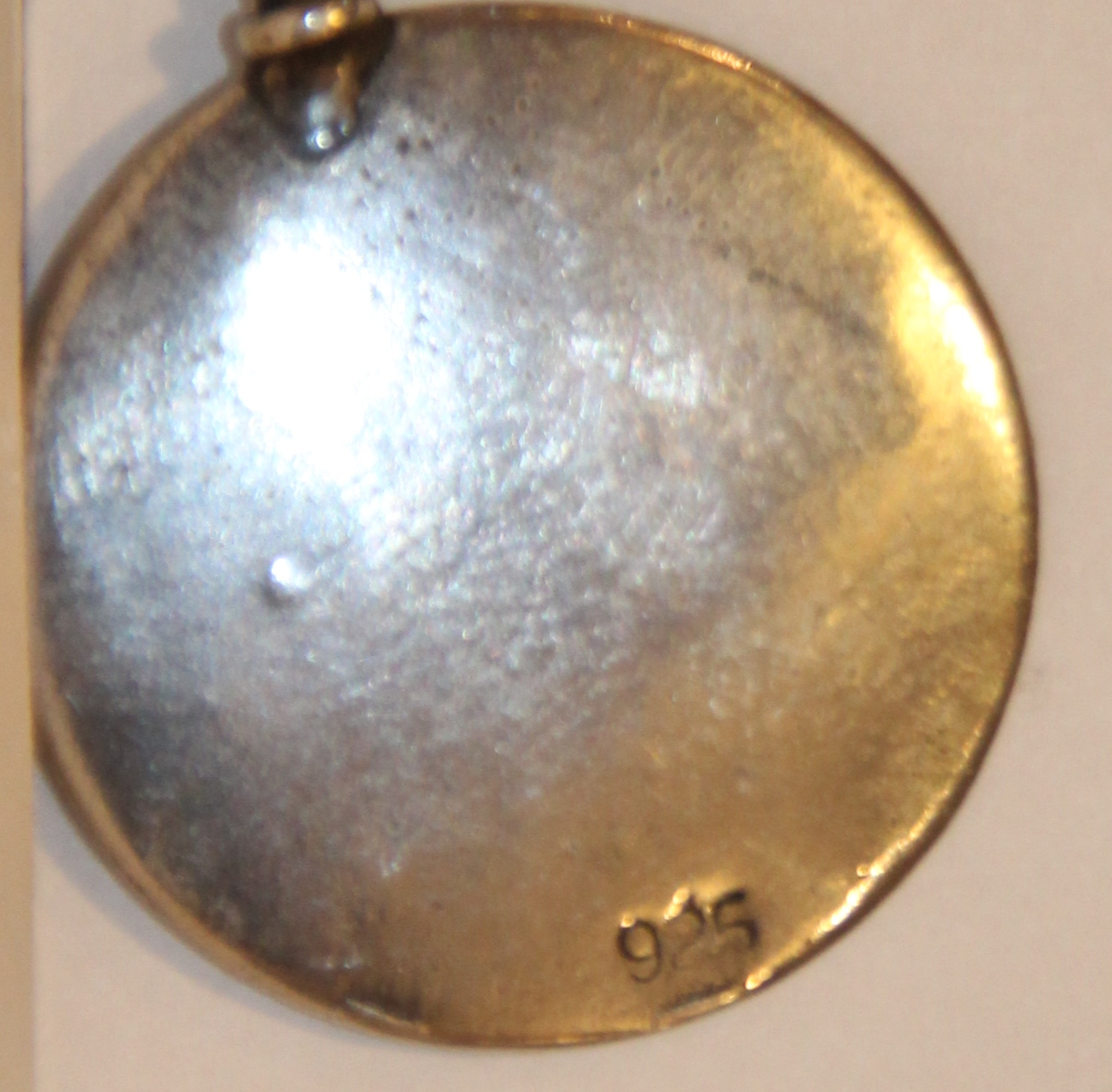 Vintage 925 Sterling Solid Silver Keychain Medallion | Property Room